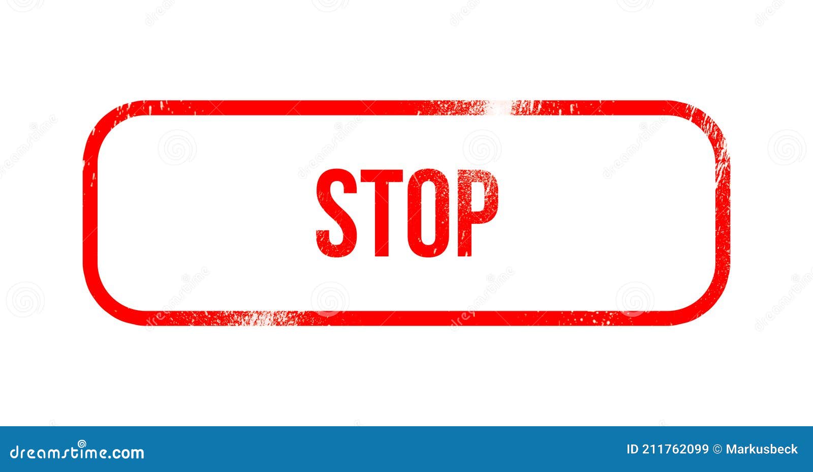 Stop - Red Grunge Rubber, Stamp Stock Illustration - Illustration of ...