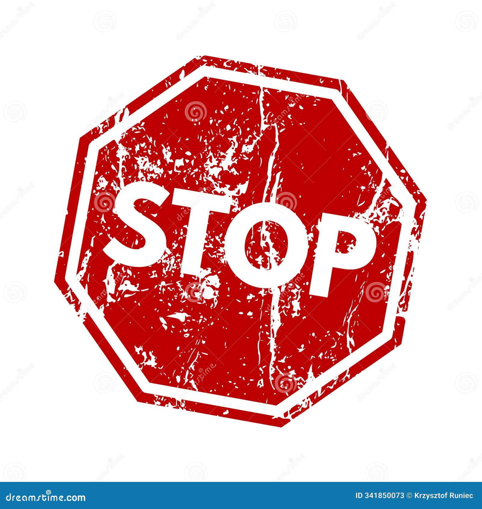 Stop Red Rubber Stamp in Grunge Effect Stock Illustration ...