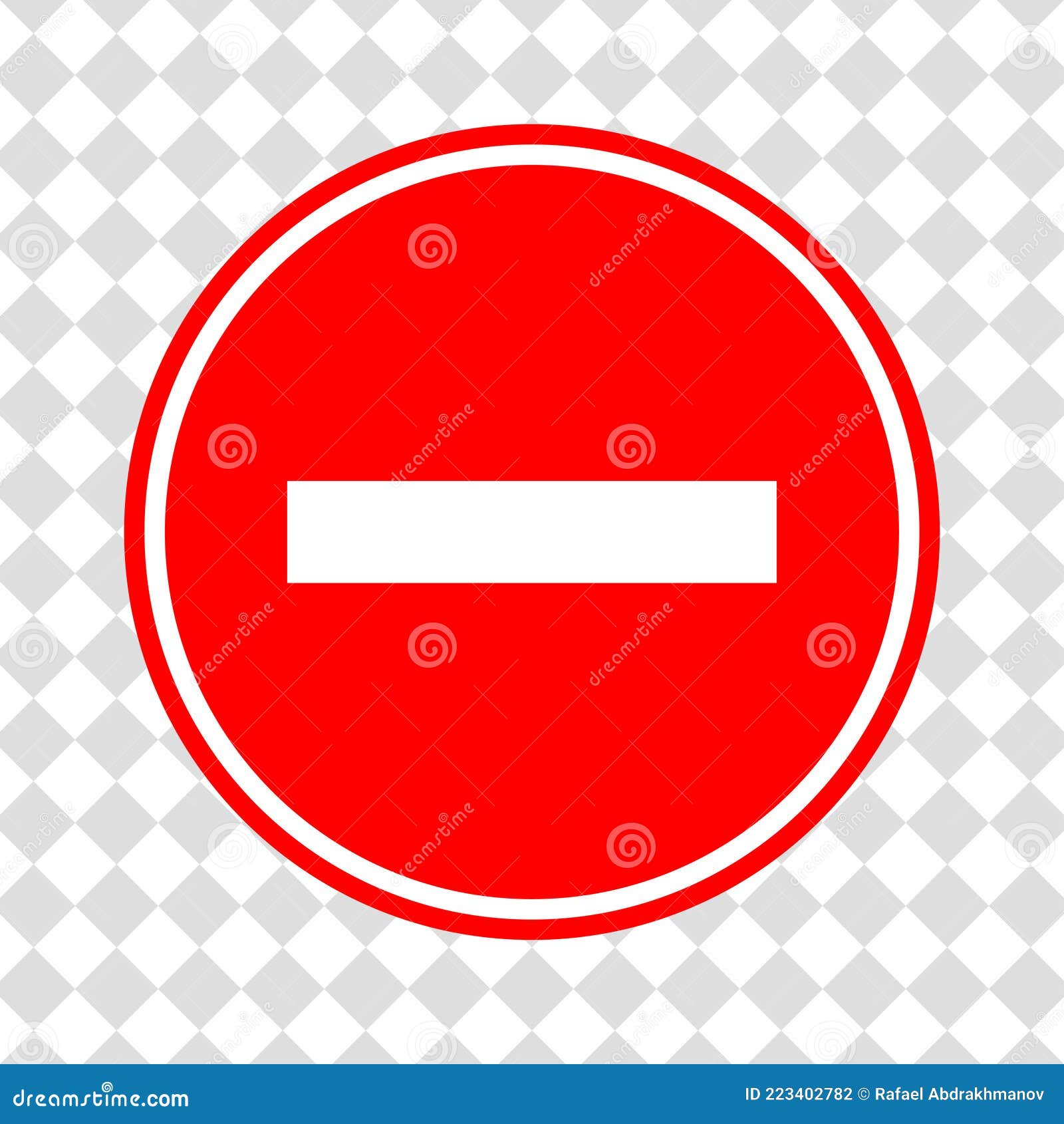 Stop. Red Shape Road Sign Board Isolated on a Transparent Background ...