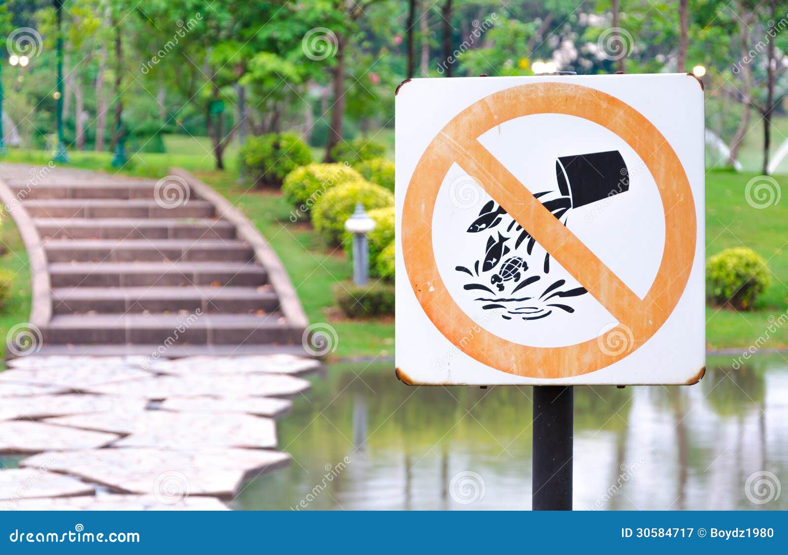 Stop release fish sign stock image. Image of natural - 30584717
