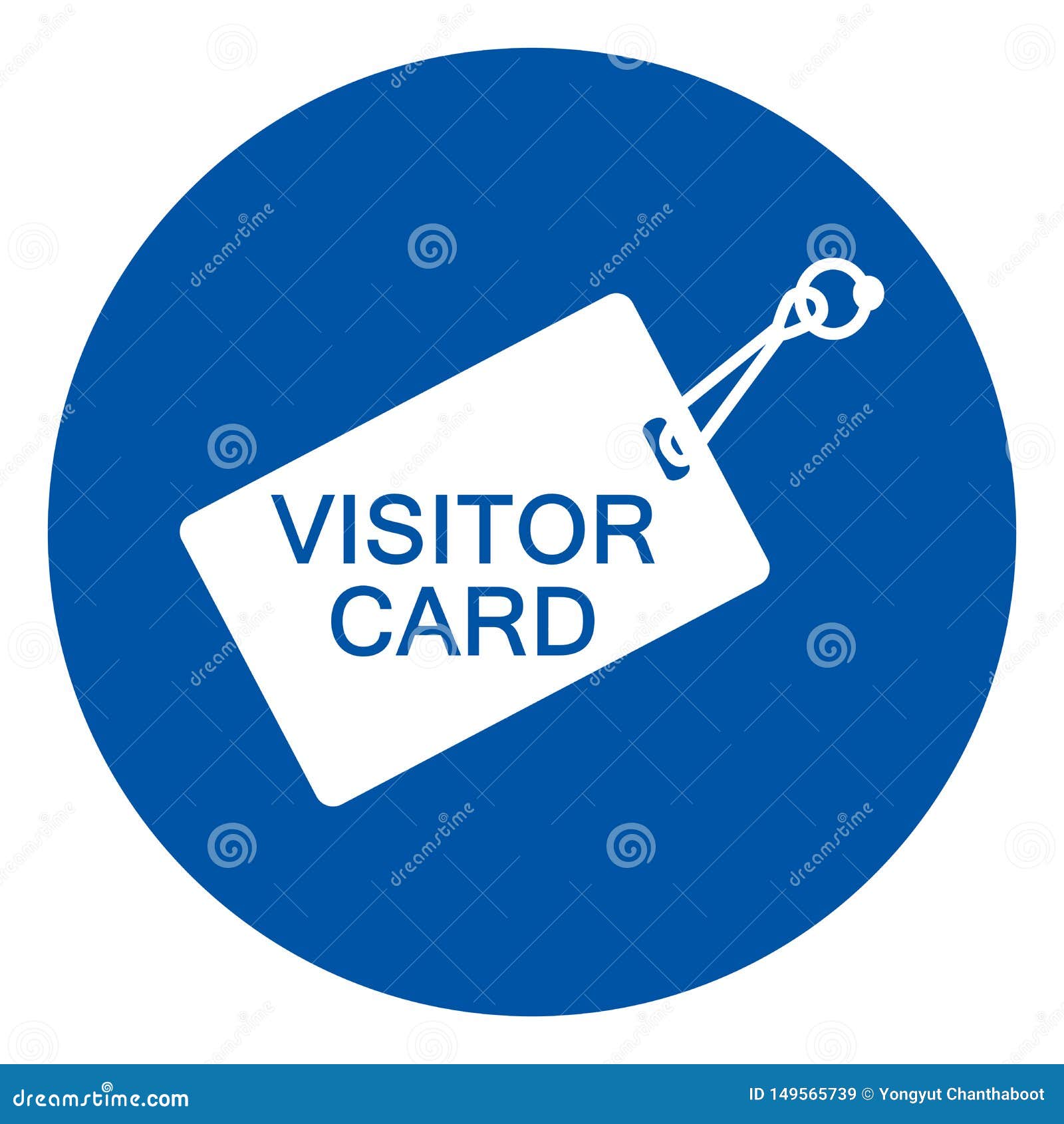 Stop Return Card Symbol Sign, Vector Illustration, Isolate on White ...