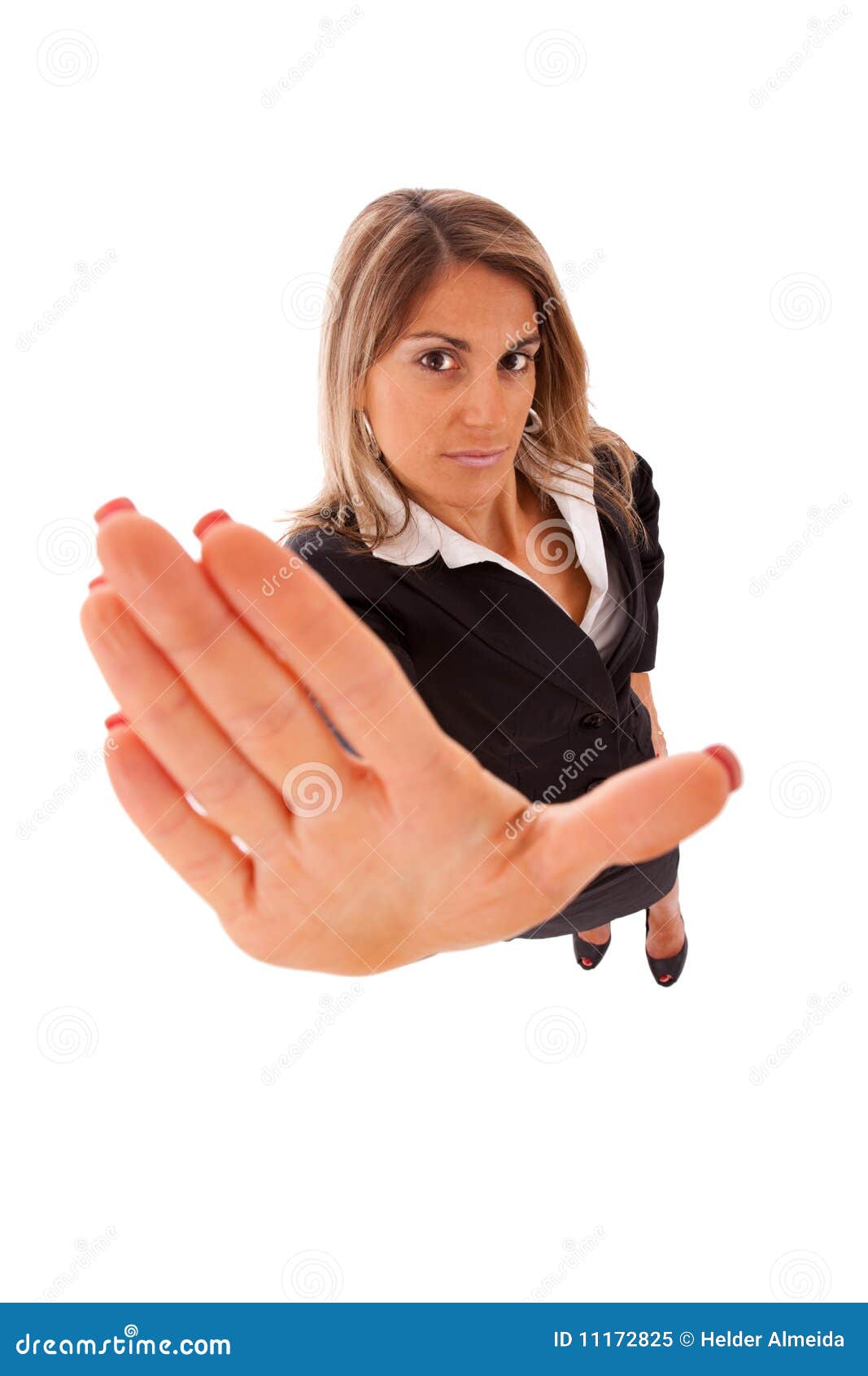 Stop right there stock image. Image of business, aggressive - 11172825