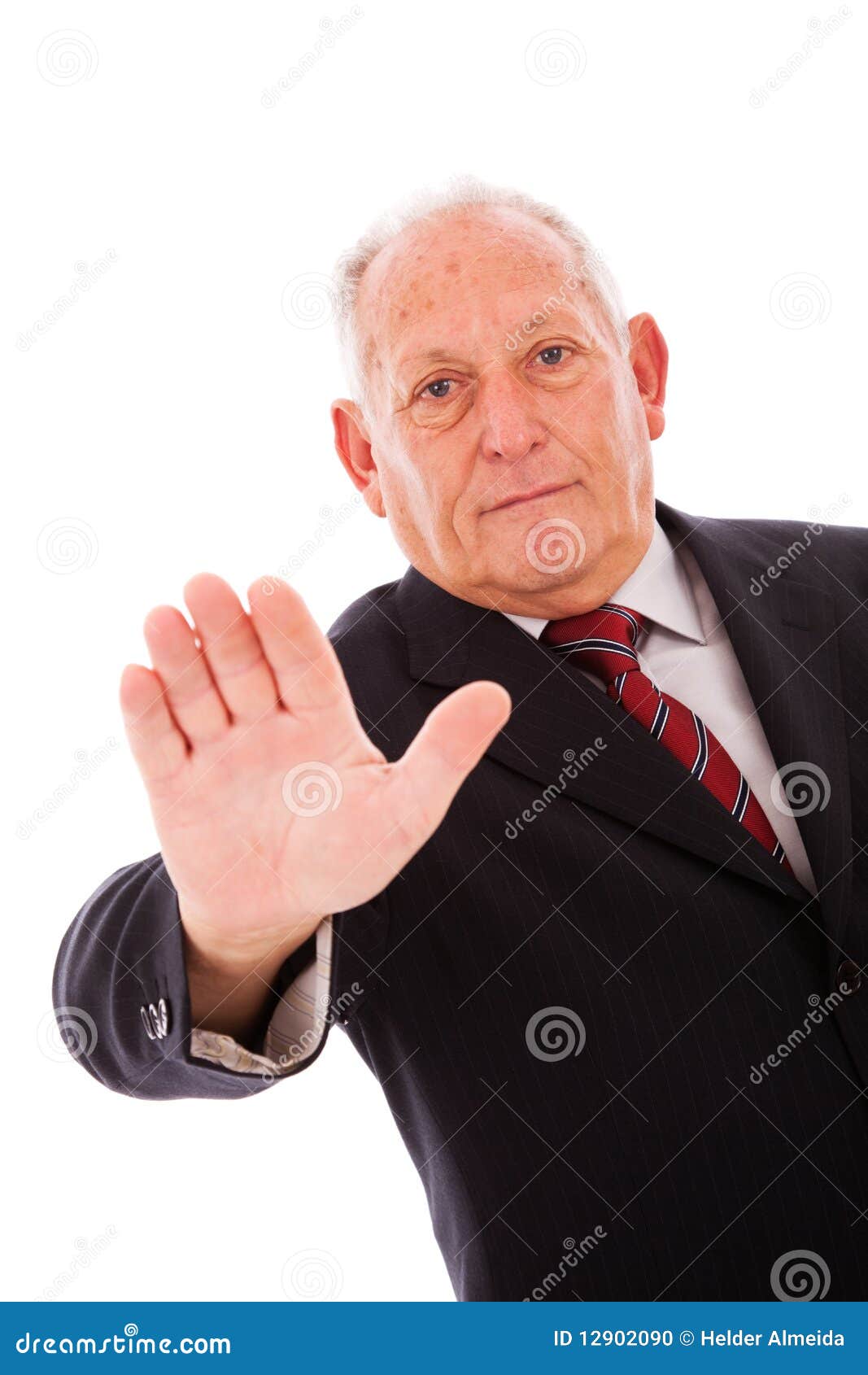 Stop right there stock photo. Image of businessperson - 12902090