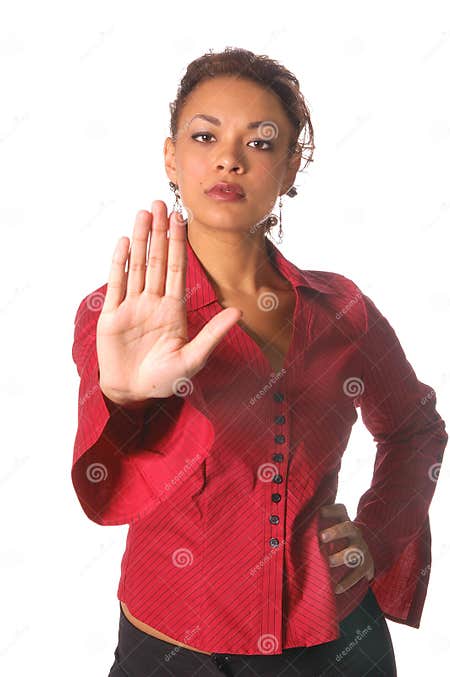 Stop Right There stock photo. Image of talk, ethnicity - 229946