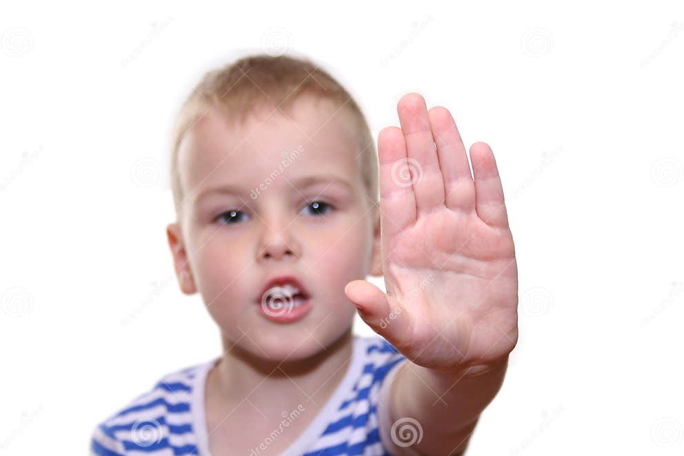 STOP RIGHT THERE stock photo. Image of young, hand, caucasian - 872718