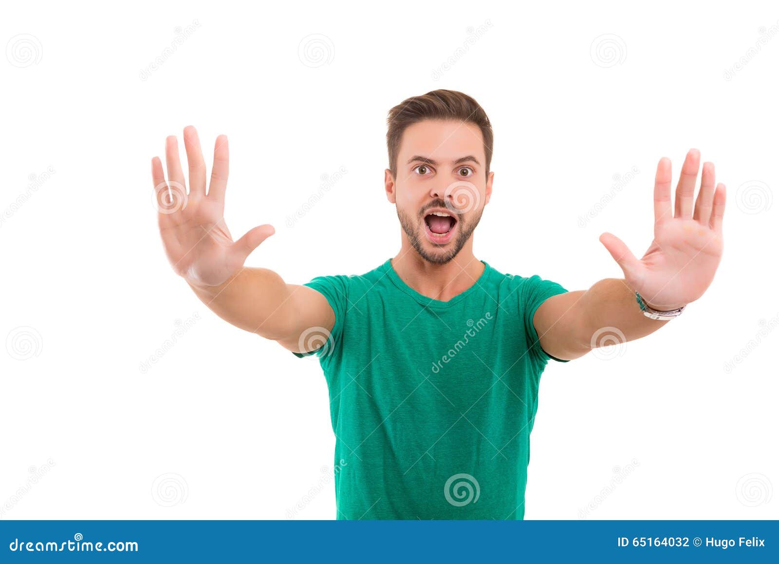 Stop right there! stock photo. Image of halt, person - 65164032