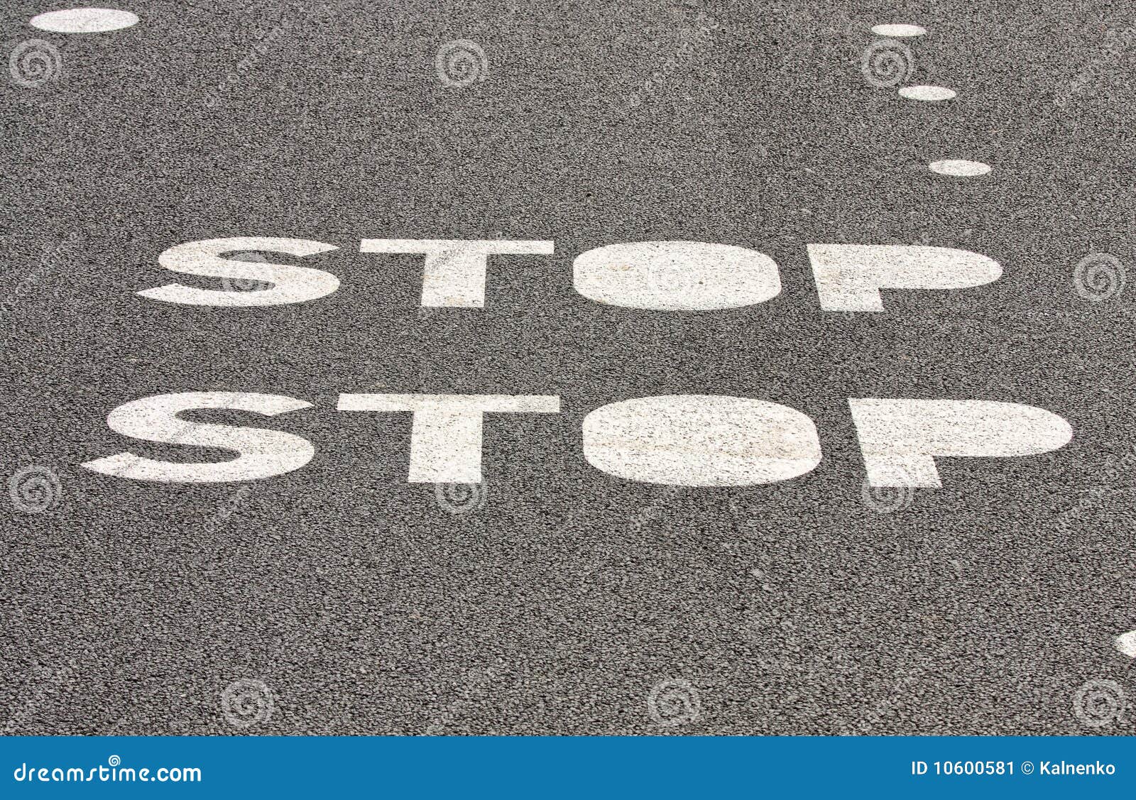 Stop sign stock image. Image of pavement, grainy, lane - 10600581