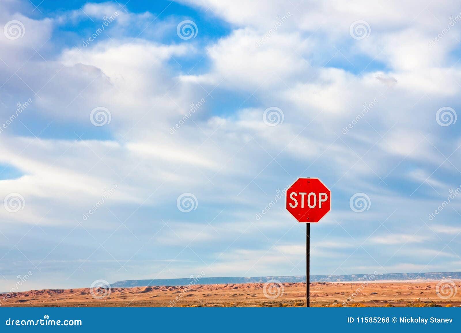 Stop Sign stock photo. Image of yellow, morning, alone - 11585268