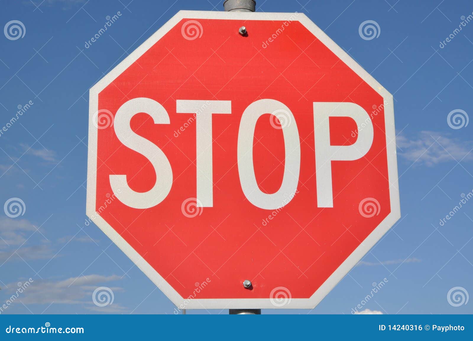 Stop sign stock photo. Image of sign, communication, word - 14240316