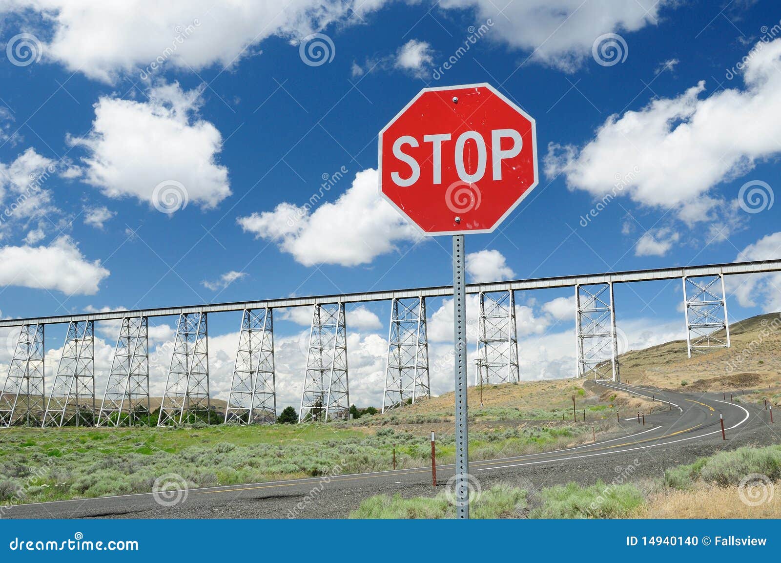 Stop sign stock photo. Image of roadside, control, traffic - 14940140