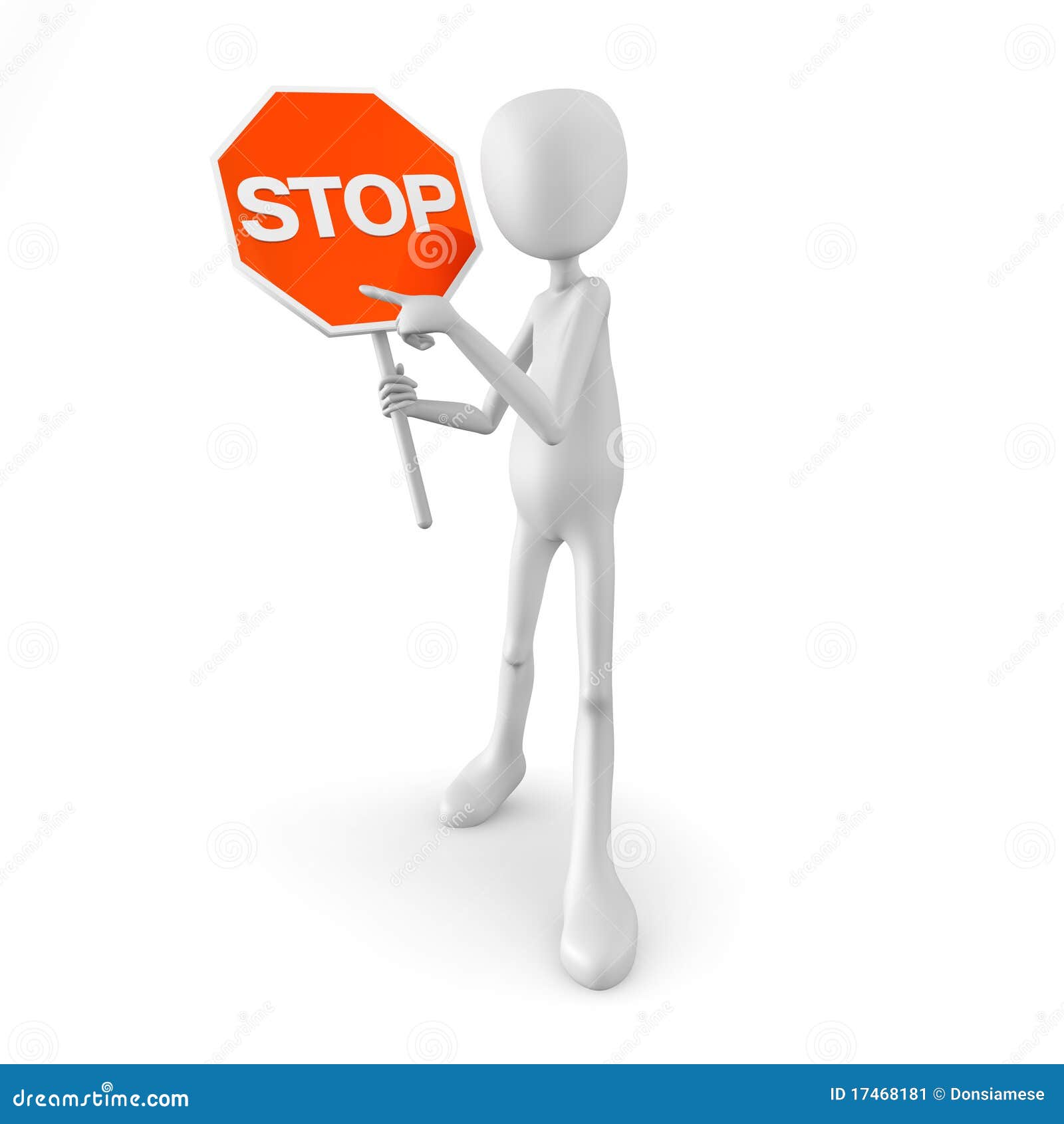 Funny Stop Sign Cartoon