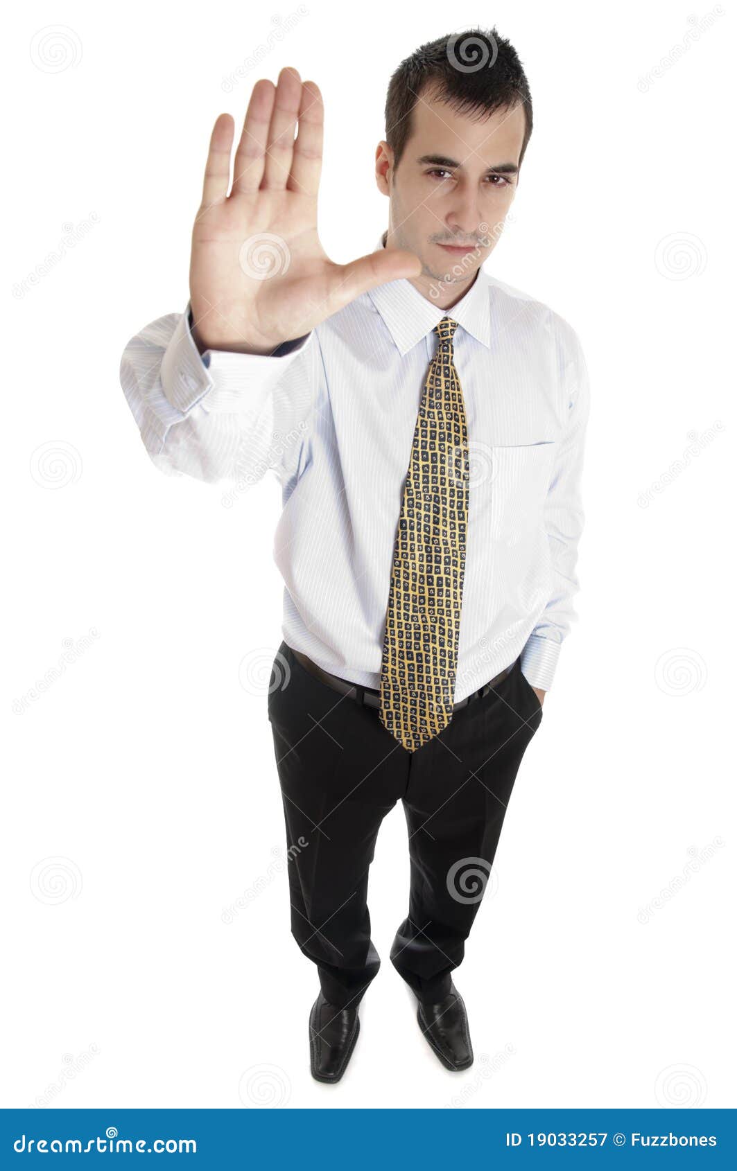 Stop sign stock image. Image of safety, sign, suit, professional - 19033257