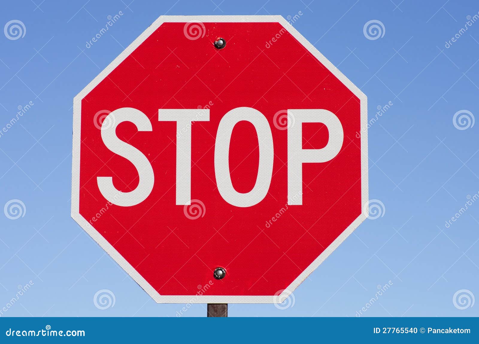 Stop Sign Roadside Warning Sign Stock Image | CartoonDealer.com #25113277