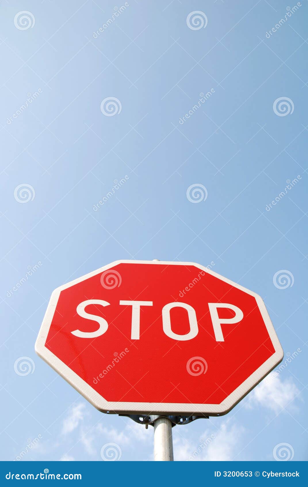 Stop Sign Picture. Image: 3200653