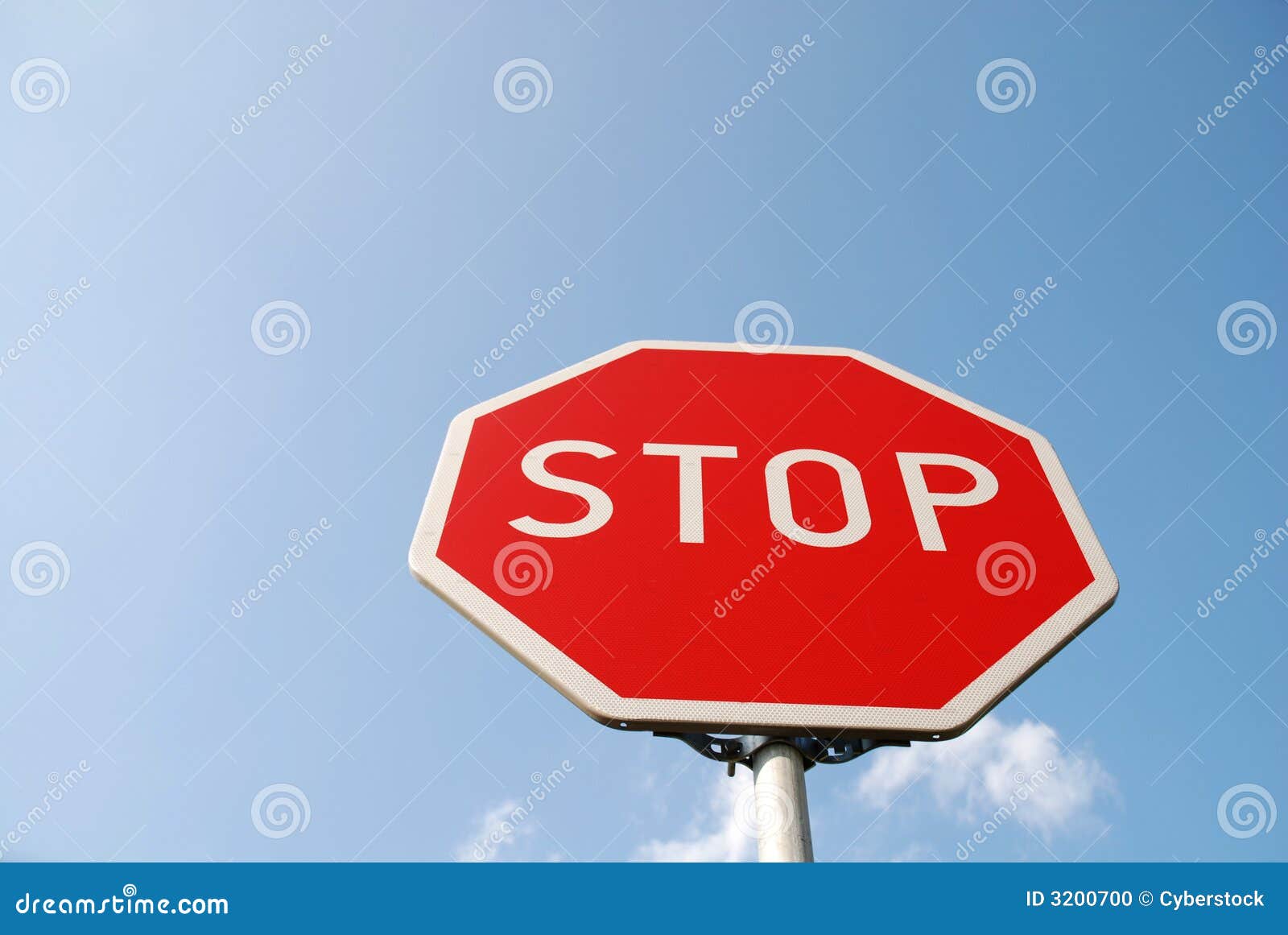 Stop Sign Picture. Image: 3200700