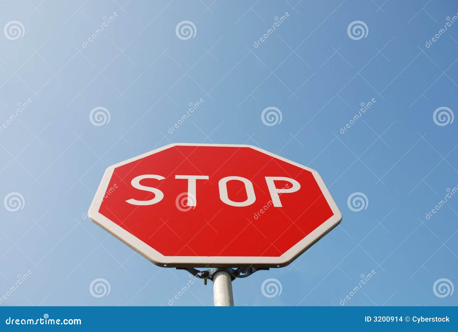 Stop Sign Picture. Image: 3200914