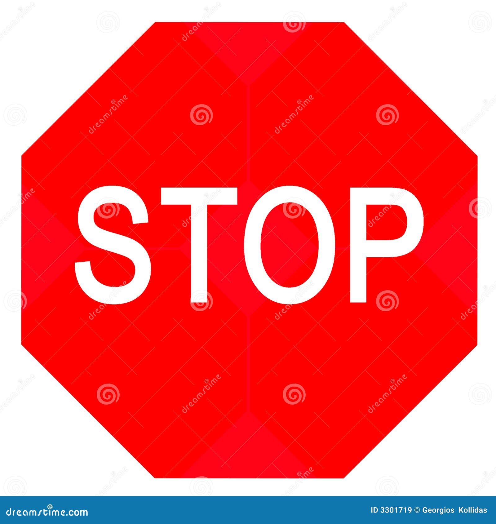 Stop Sign Royalty-Free Stock Photo | CartoonDealer.com #3301719