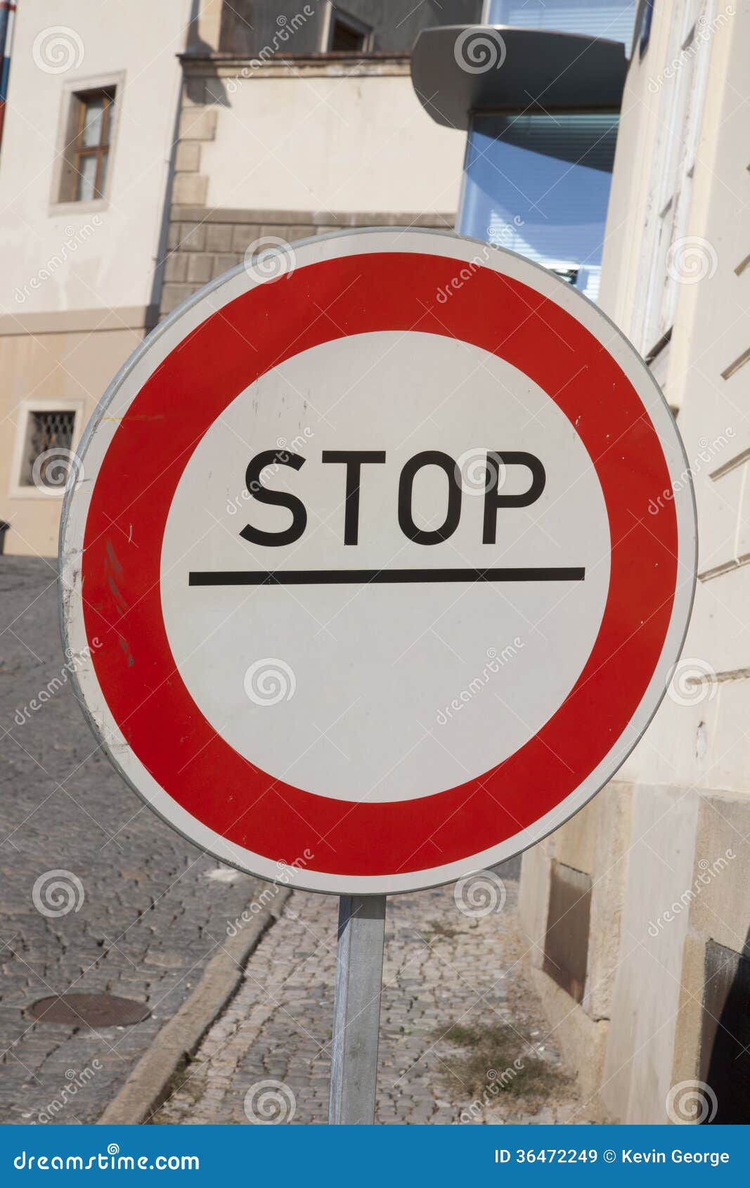 Stop Sign stock image. Image of security, building, white - 36472249