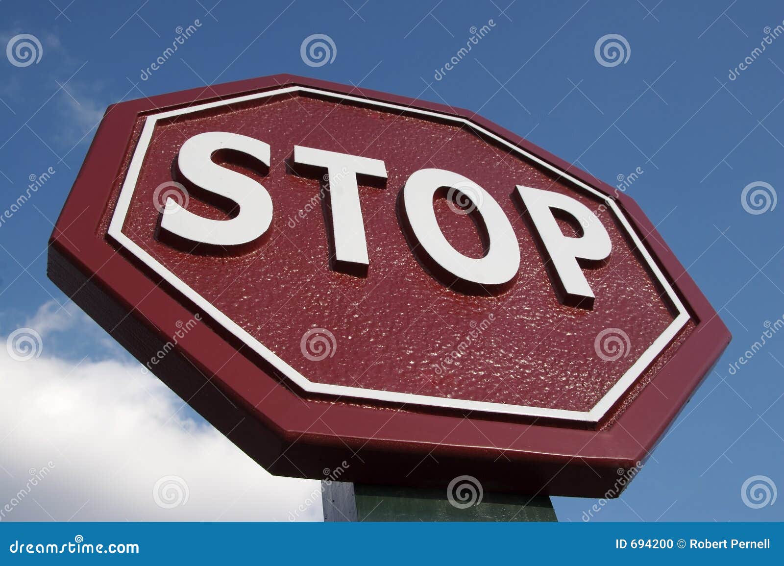 Stop Sign Picture. Image: 694200