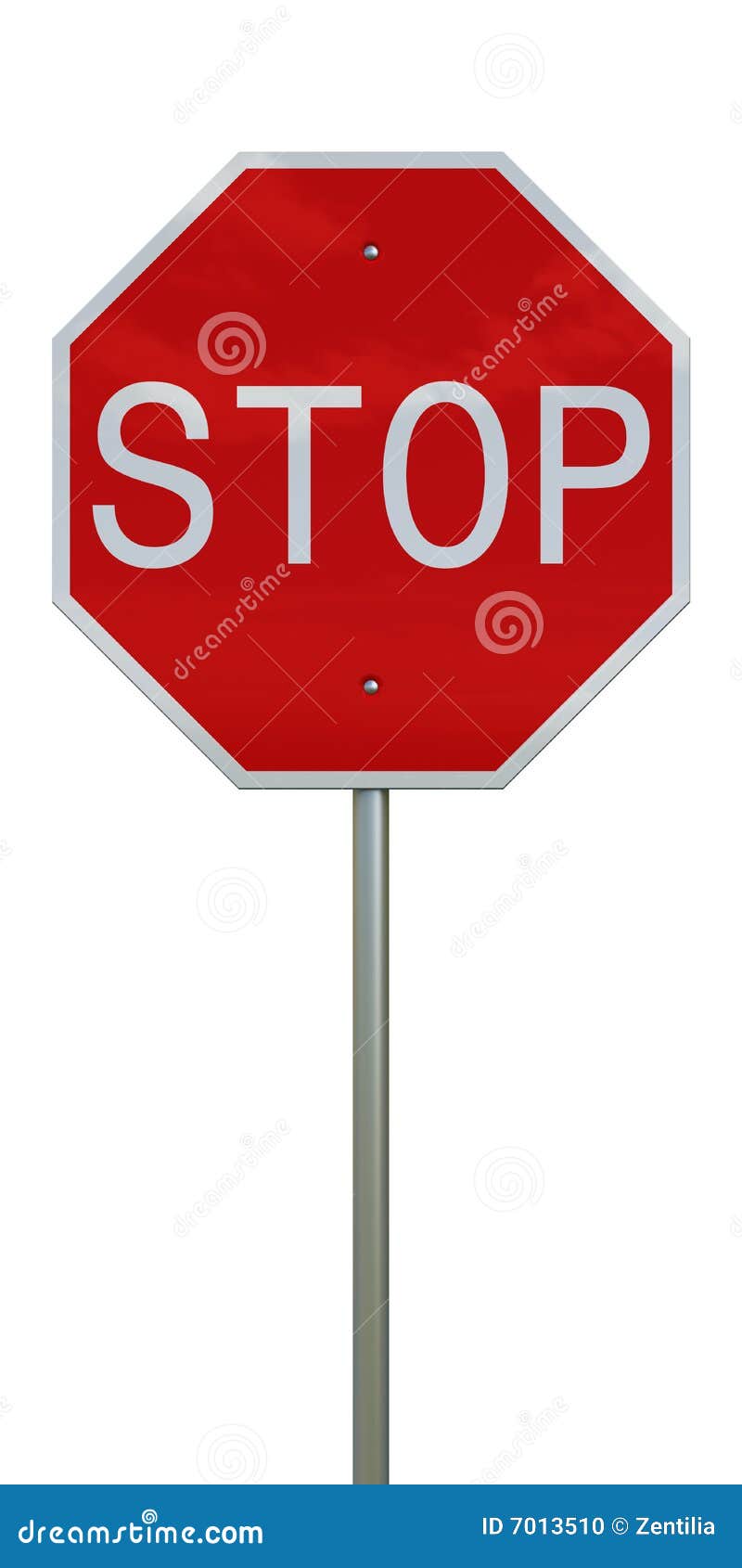 Stop sign stock illustration. Illustration of single, symbol - 7013510