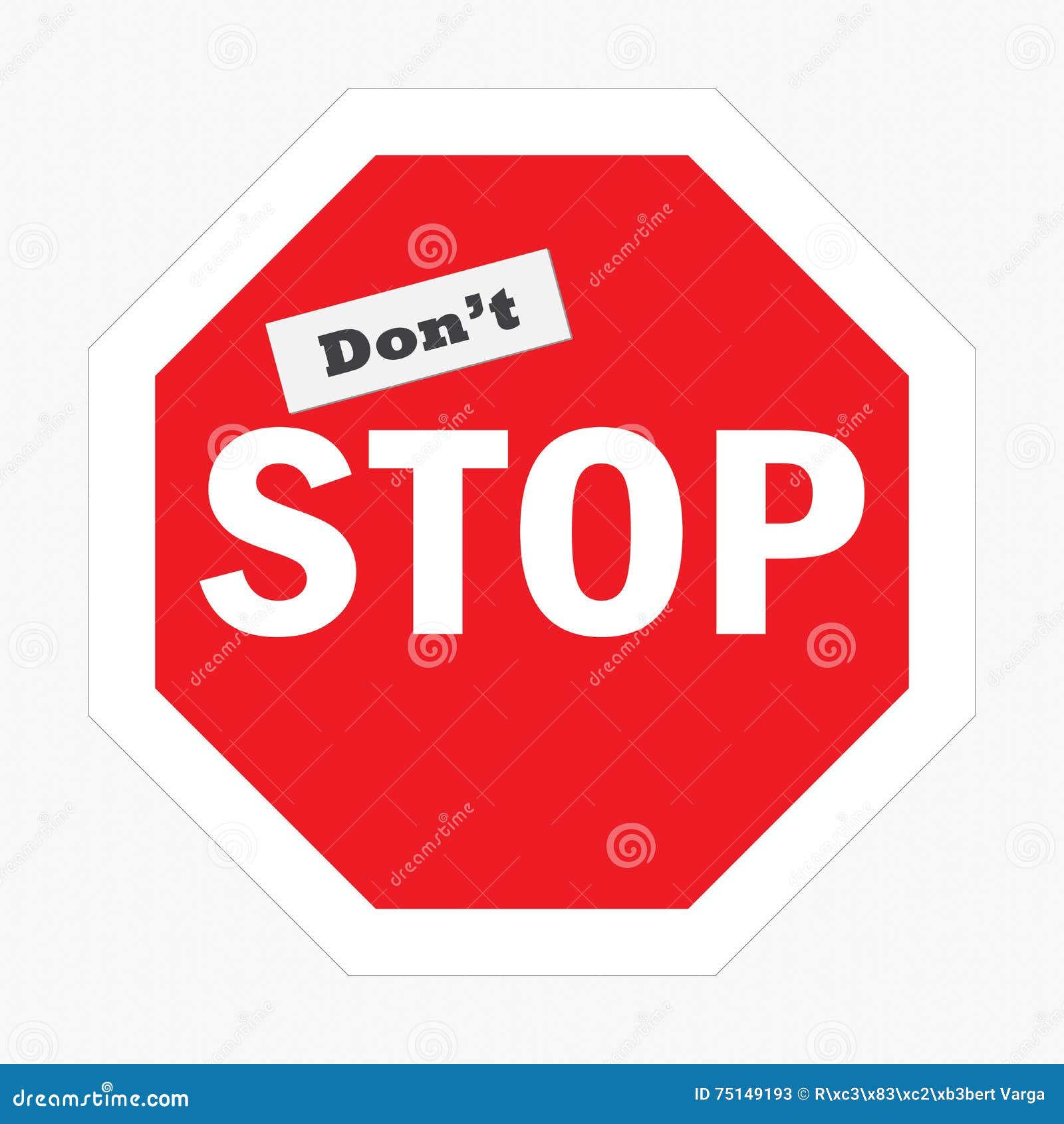 Stop_sign illustration de vecteur. Illustration du message - 75149193