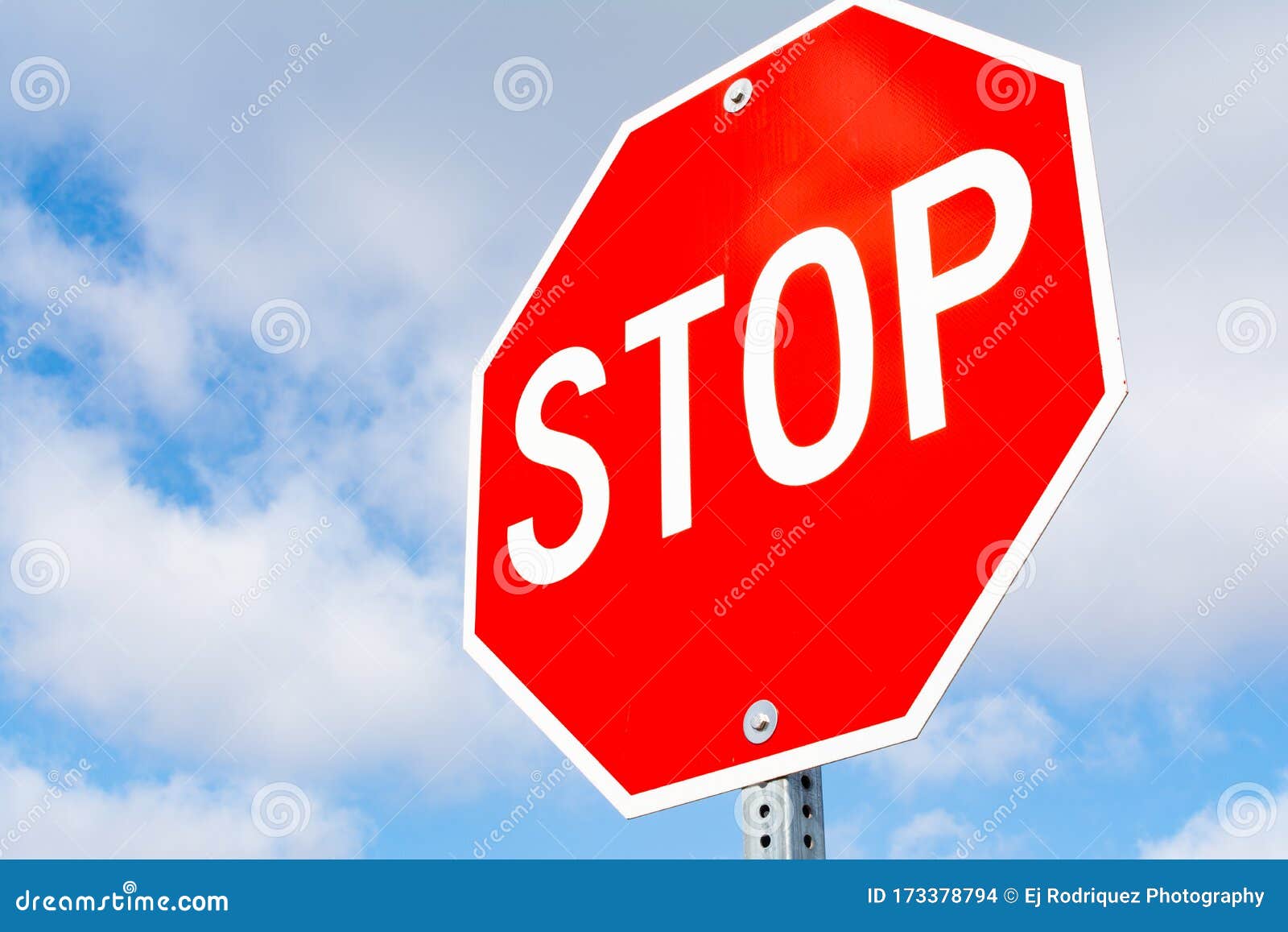 Stop sign stock photo. Image of sign, white, transportation - 173378794