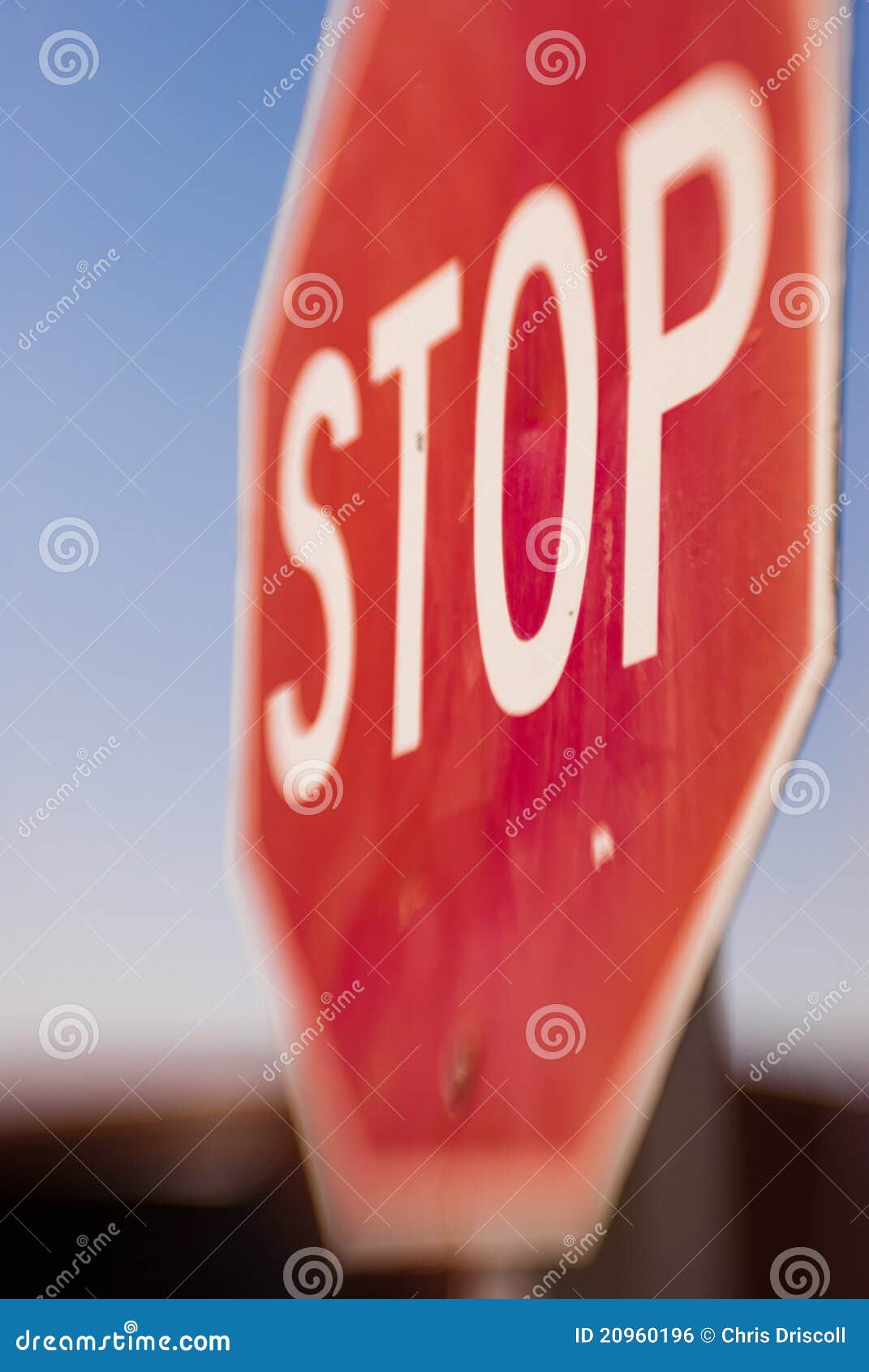 Stop Sign Blurred Motion stock photo. Image of highway - 20960196