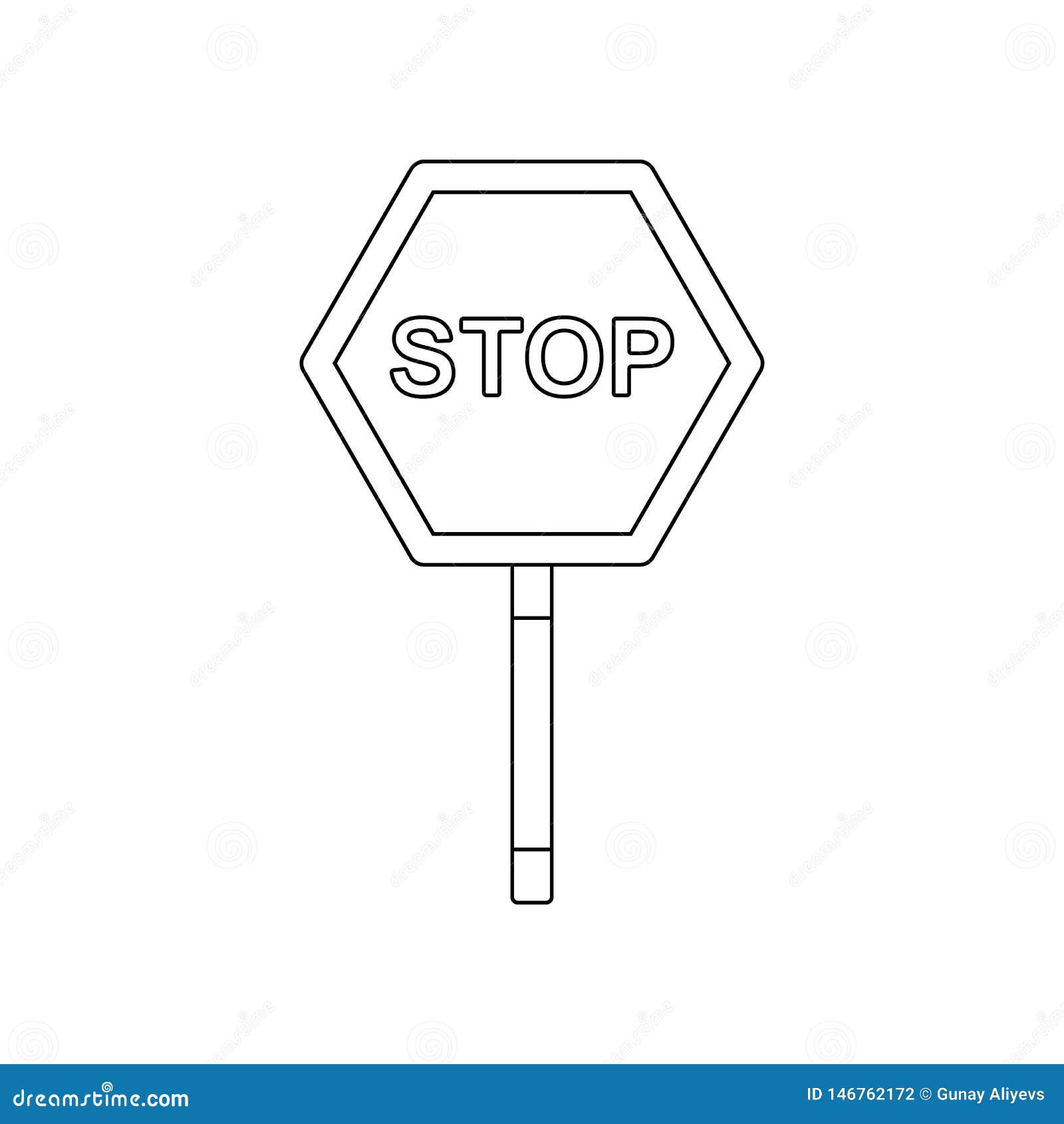 Stop Sign Colored Icon. Element of Road Signs and Junctions for Mobile ...