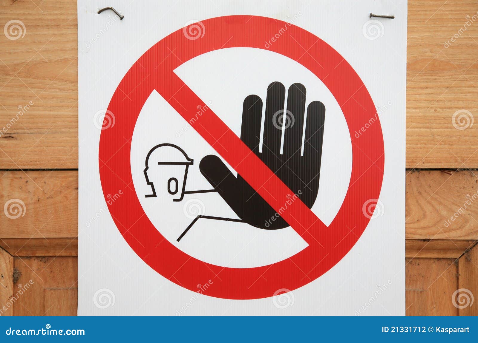 Stop Sign At A Construction Site Stock Photography - Image: 21331712