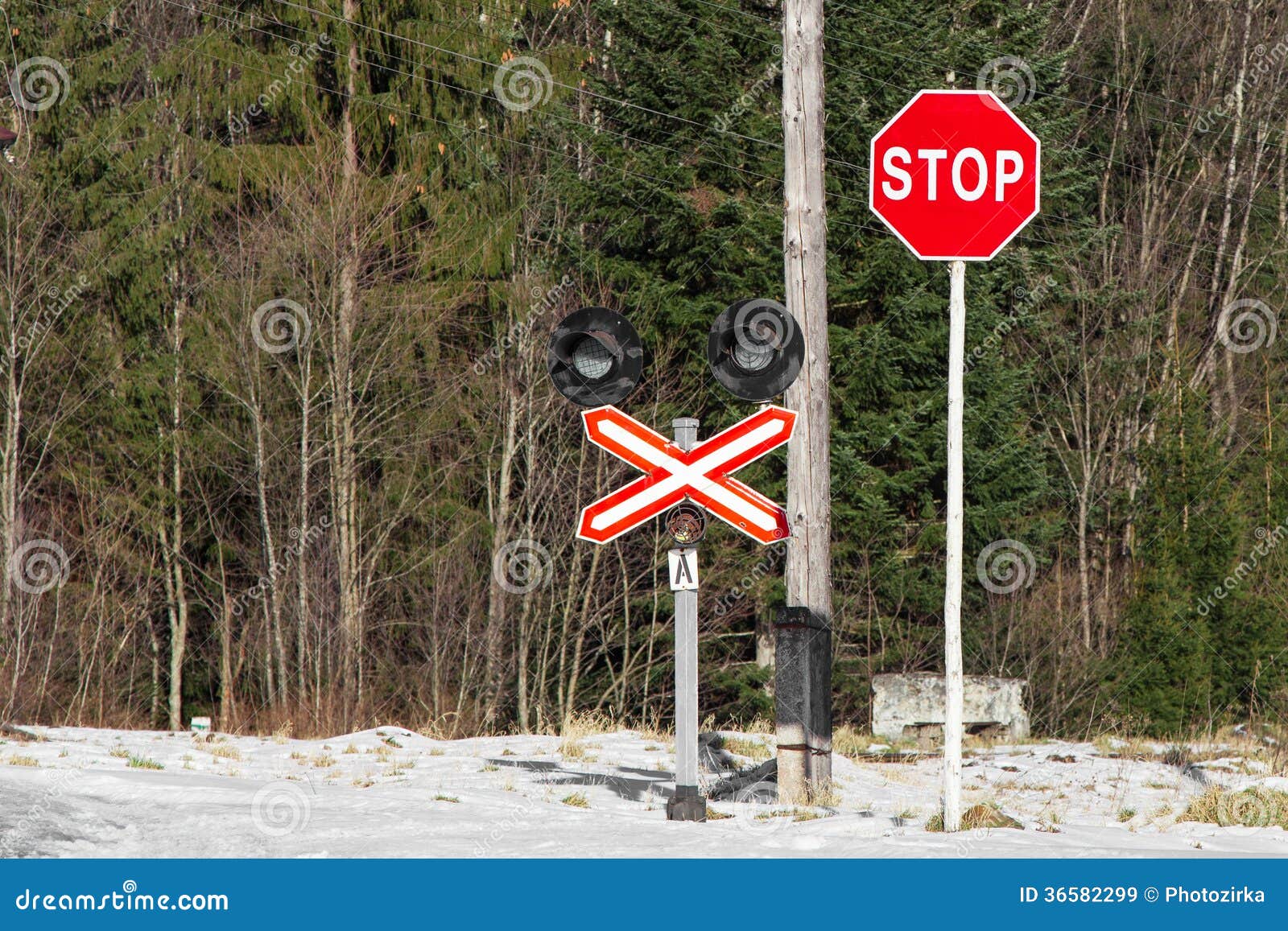 Stop sign with a cross stock image. Image of nature, alert - 36582299