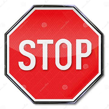 Stop sign stock vector. Illustration of streets, sign - 49335063