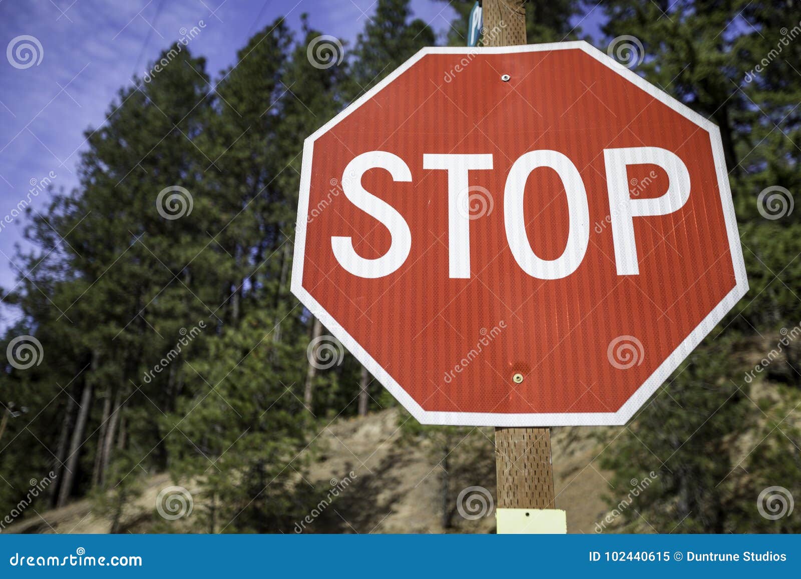 Stop Sign Right stock image. Image of scenery, street - 102440615