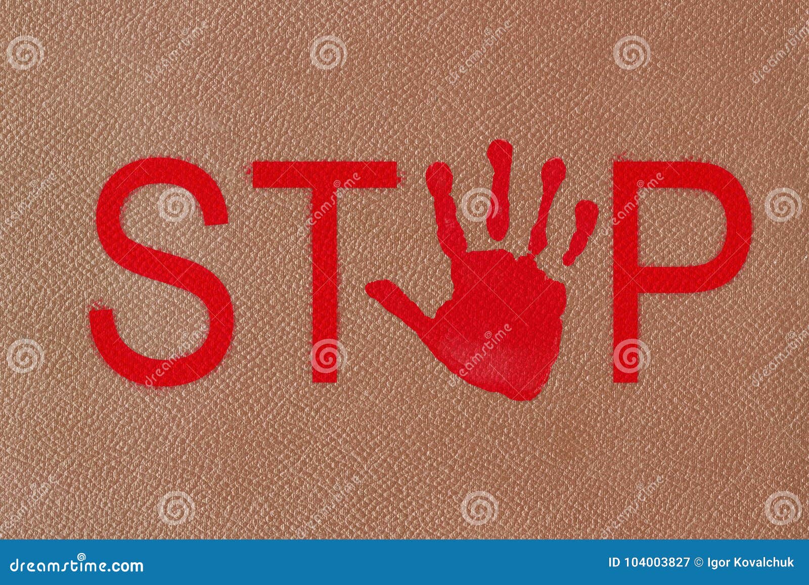 Handprint Stop Sign Stock Photos - Download 48 Royalty Free Photos