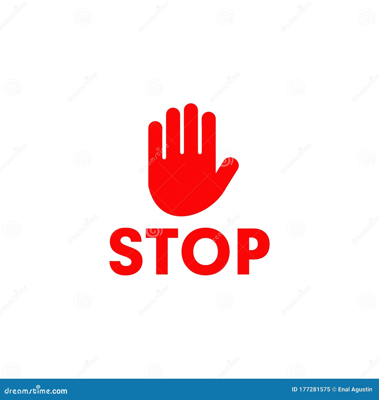 Stop Sign Icon Logo Design Vector Stock Vector - Illustration of ...