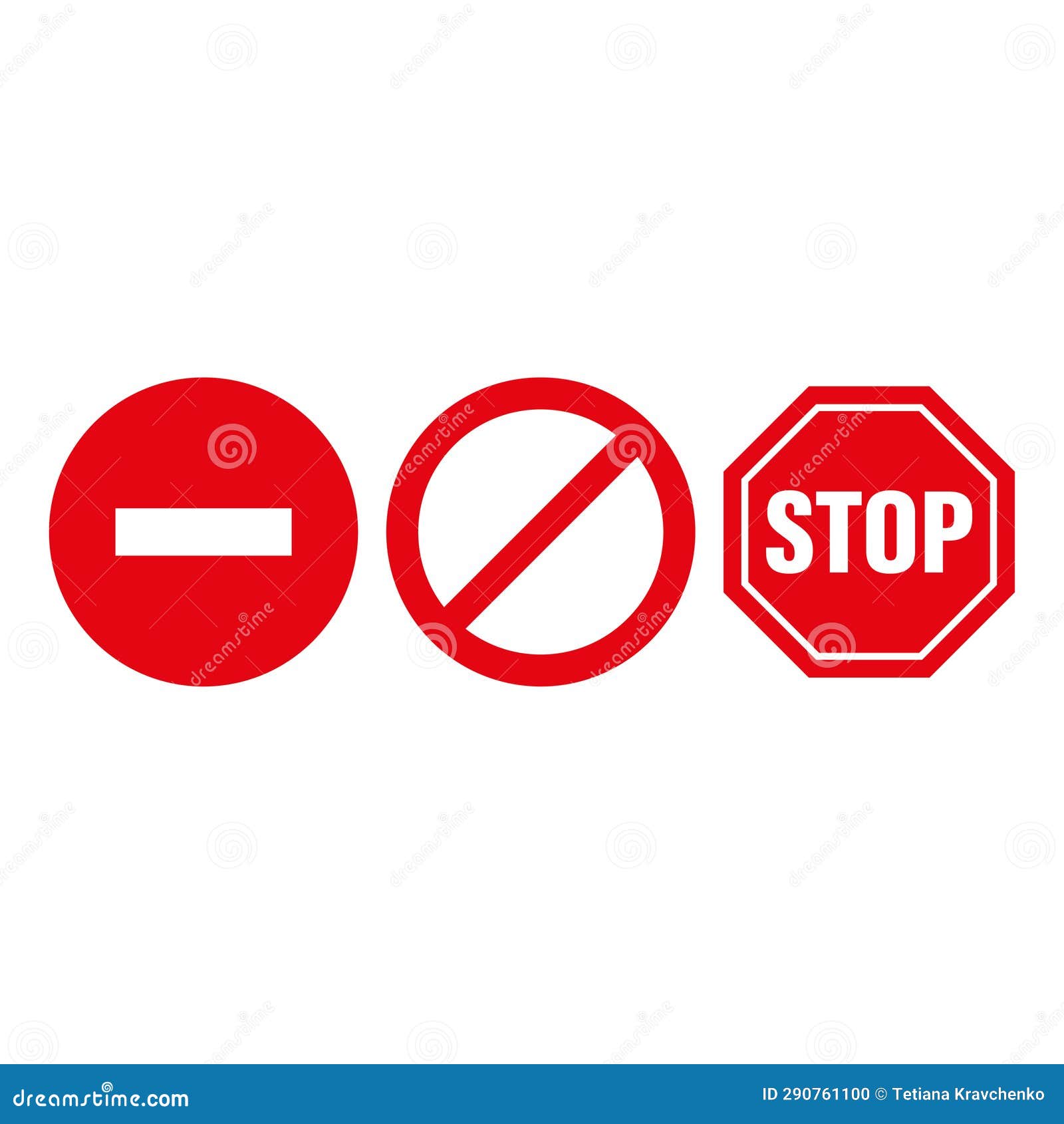 Stop Sign. Stop Sign Icon. No Sign Icon. Vector Illustration. EPS 10 ...