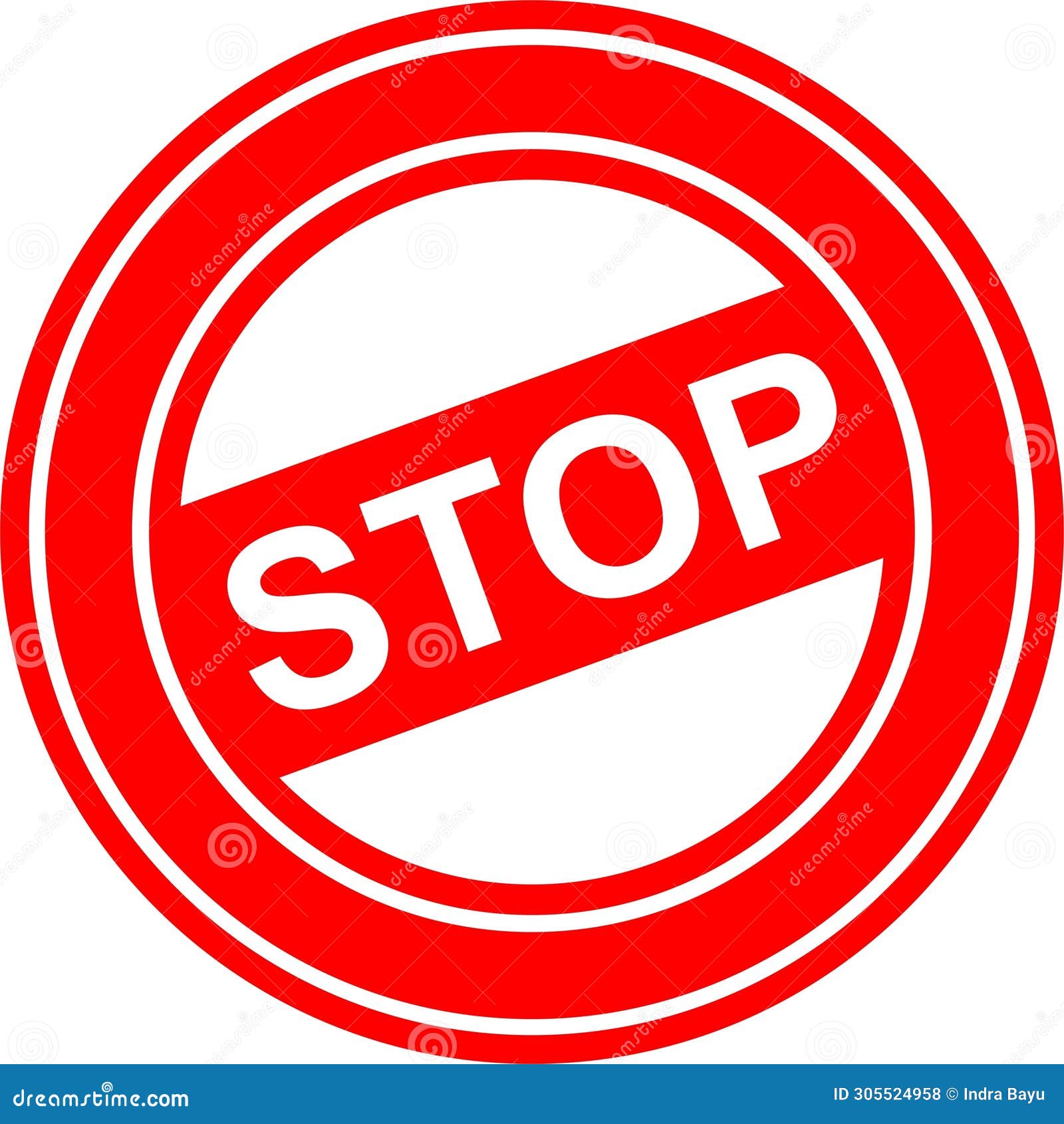 Image of Stop Sign stock illustration. Illustration of text - 305524958