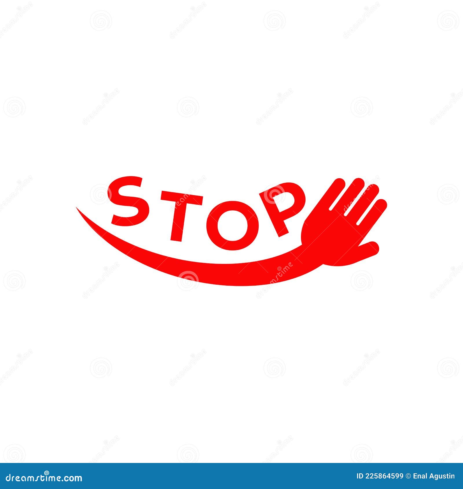 Stop Sign Logo Design Template Stock Vector - Illustration of icon ...