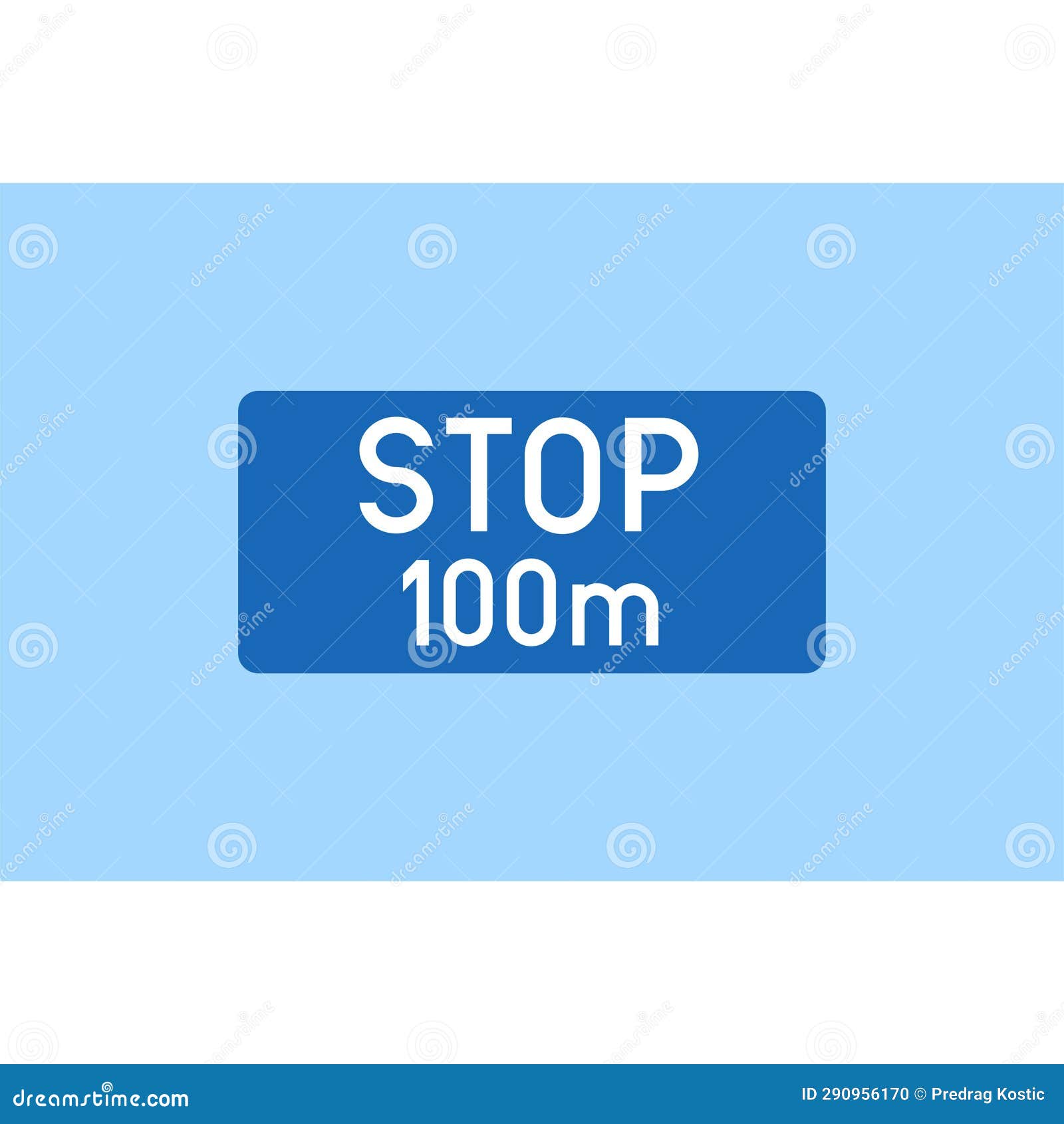 Stop sign stock illustration. Illustration of logo, advertising - 290956170