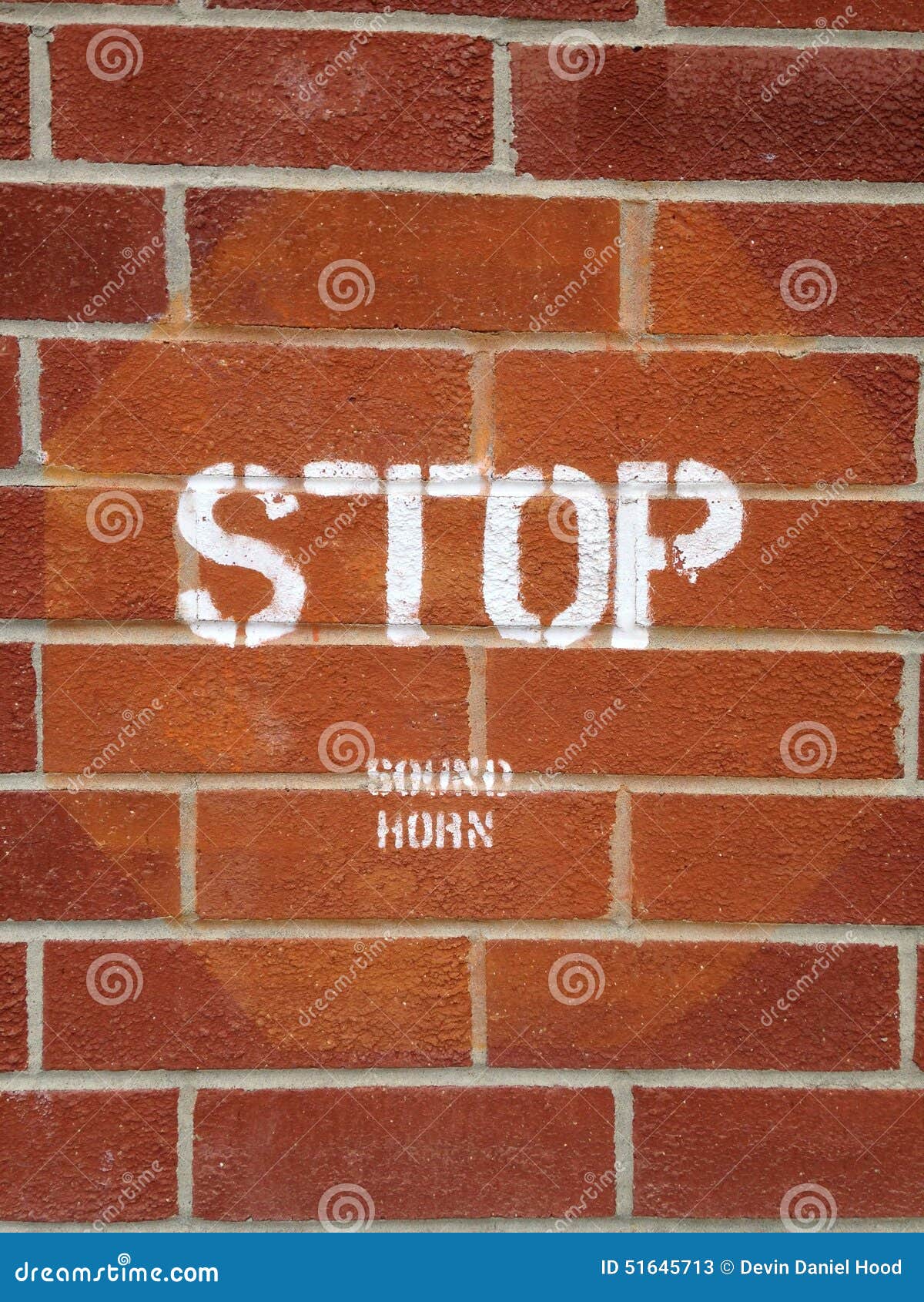 Stop Sign stock image. Image of marine, corps, sign, painting - 51645713