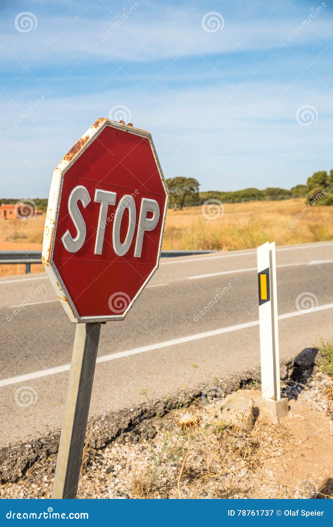 Stop sign stock image. Image of paved, roadsign, warning - 78761737