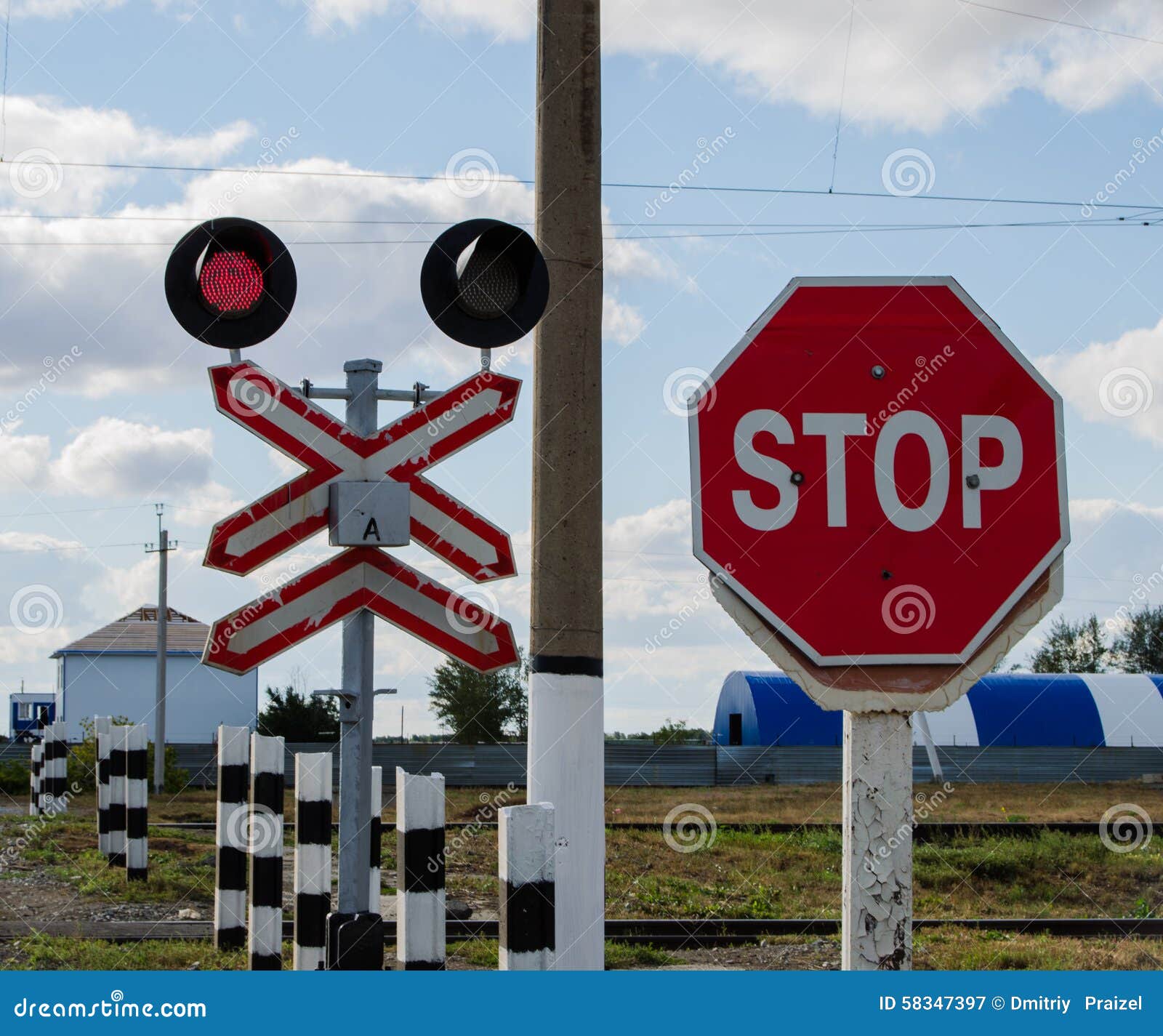 Stop sign stock image. Image of sign, stop, railway, locomotive - 58347397