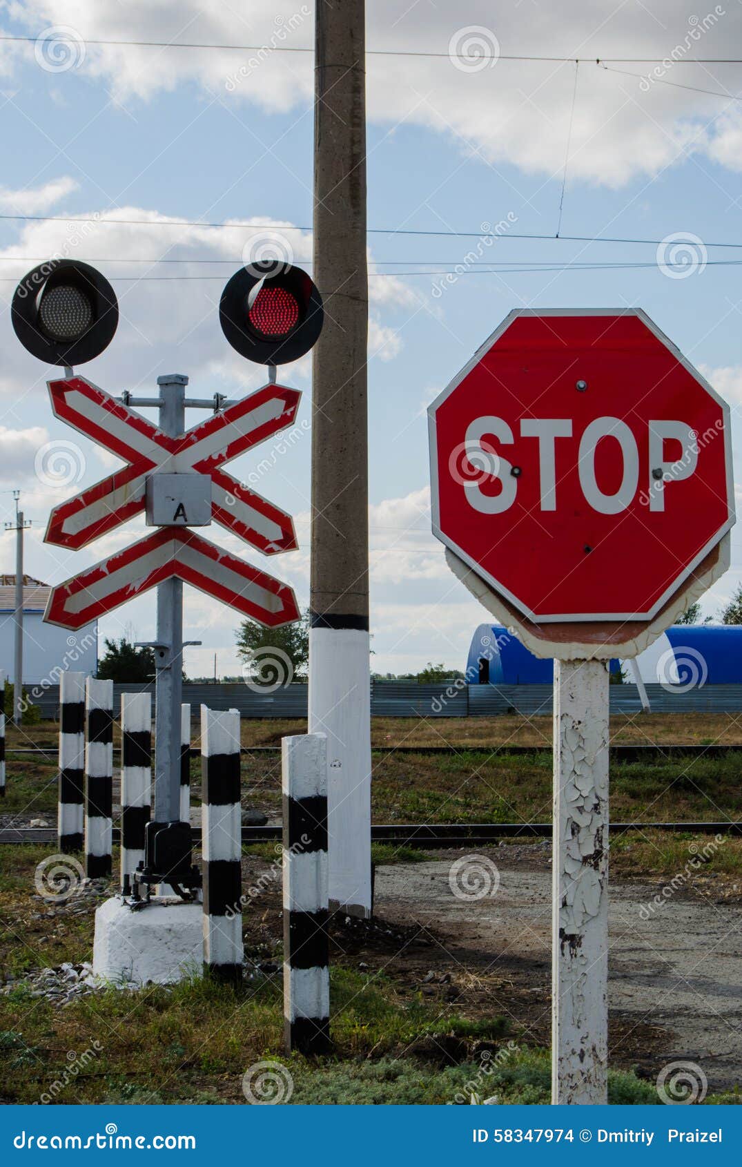 Stop sign stock photo. Image of railway, railroad, train - 58347974