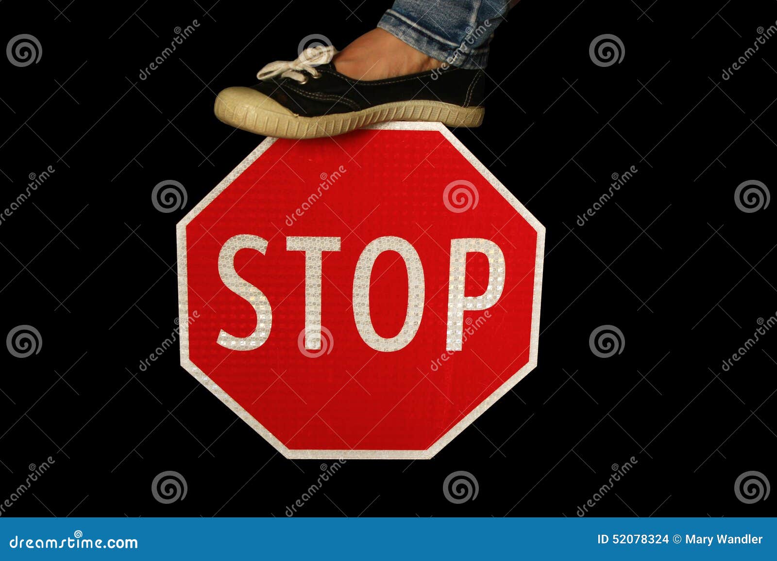 Stop Sign stock photo. Image of roadsign, symbol, noboby - 52078324