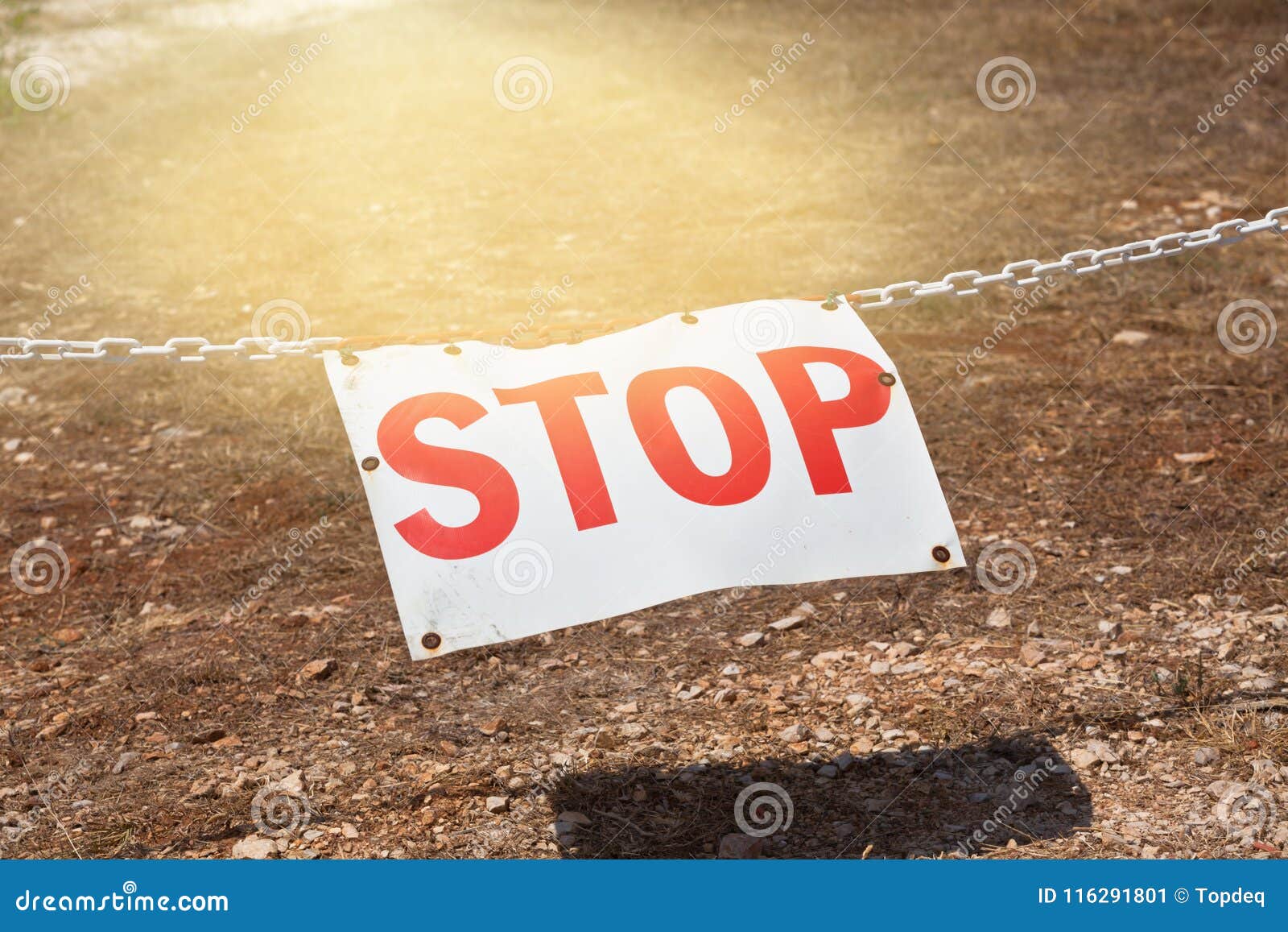 Stop Sign Restricting Entry Stock Image - Image of entry, direction ... Stop Sign Restricting Entry Stock Image - Image of entry, direction ...