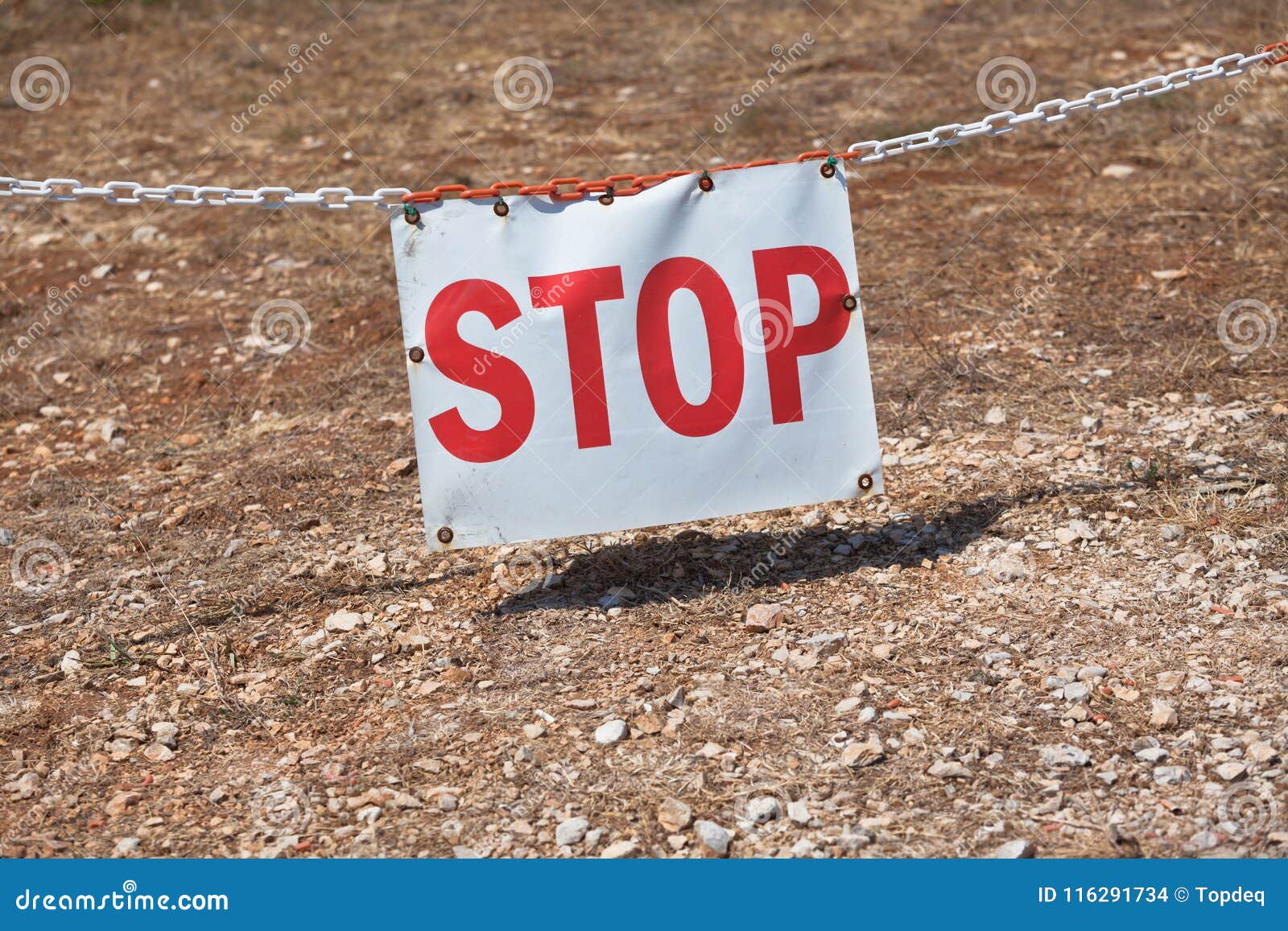 Stop Sign Restricting Entry Stock Photo - Image of ground, symbol ... Stop Sign Restricting Entry Stock Photo - Image of ground, symbol ...
