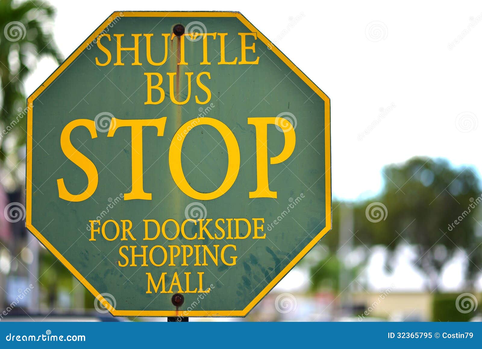 Stop sign stock image. Image of driving, green, journey - 32365795