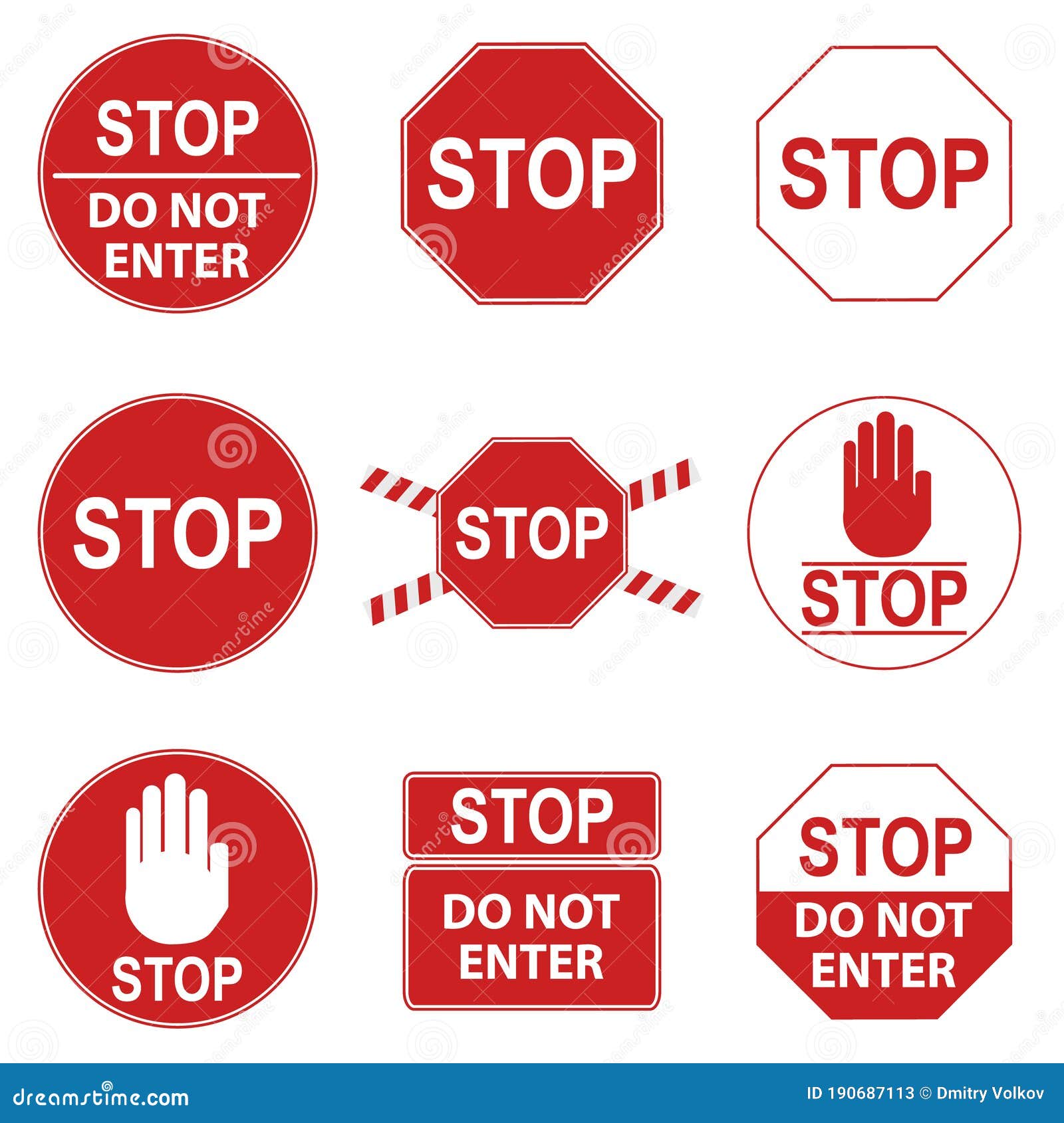 Six Sided Stop Sign Stock Photography | CartoonDealer.com #10582490