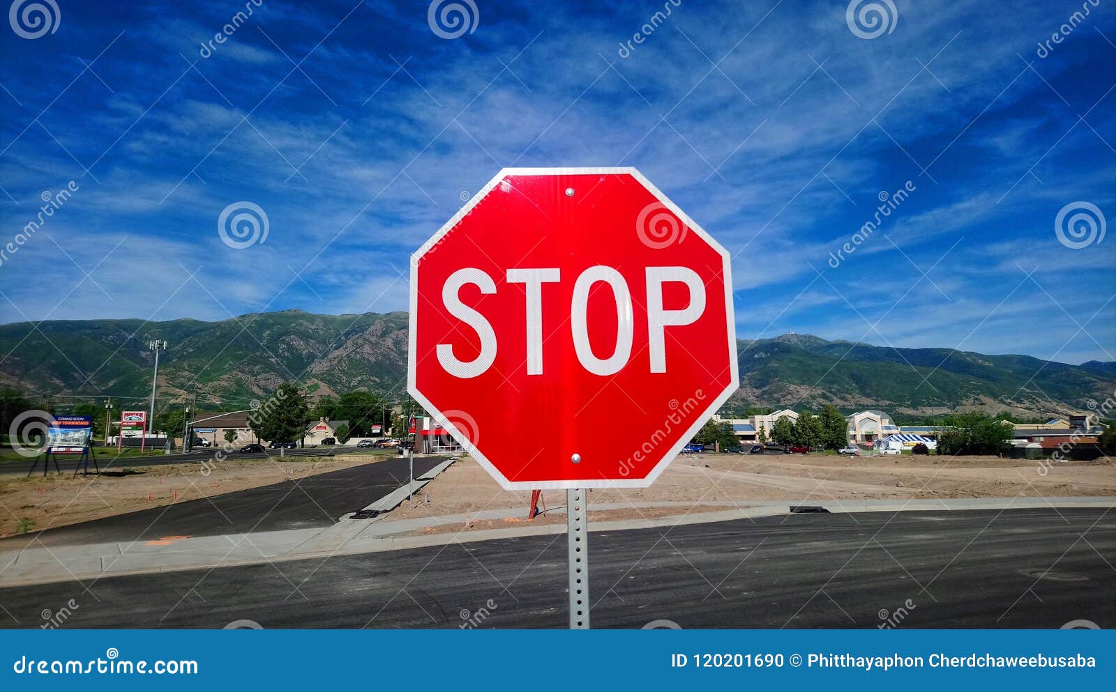 Stop Sign stock photo. Image of blackground, sign, traffic - 120201690