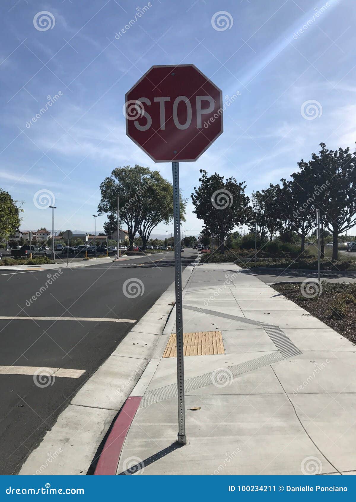 Stop sign street USA stock image. Image of street, stop - 100234211