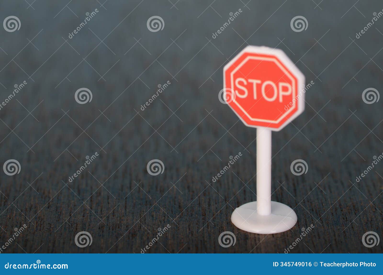 Stop Sign Symbol - a Universal Warning of Caution and Safety Stock ...